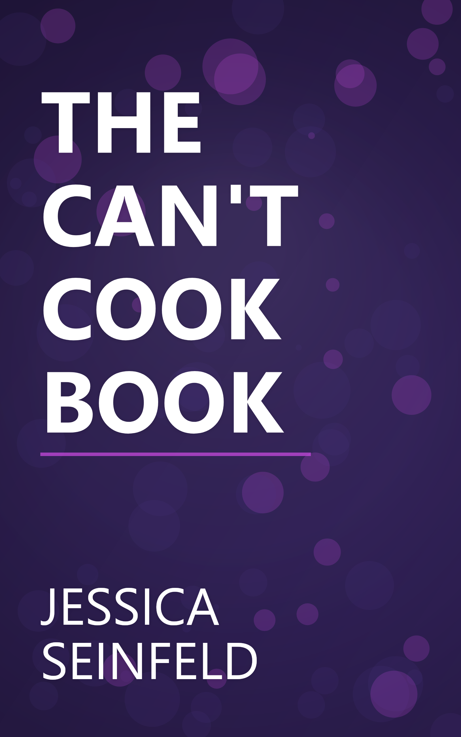 THE CAN'T COOK BOOK book cover