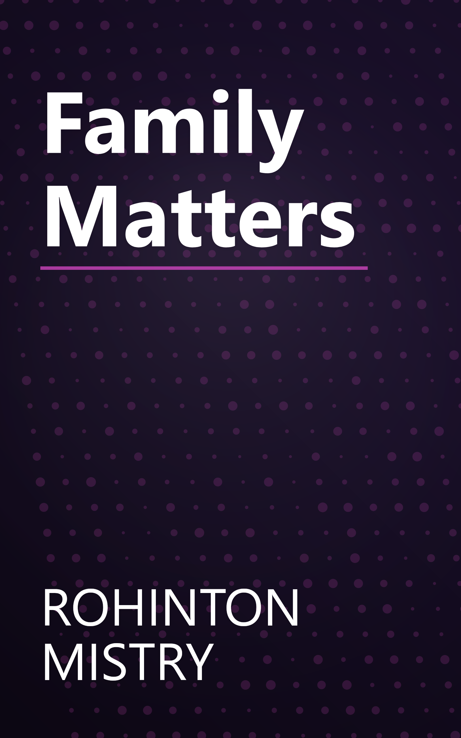 Family Matters book cover