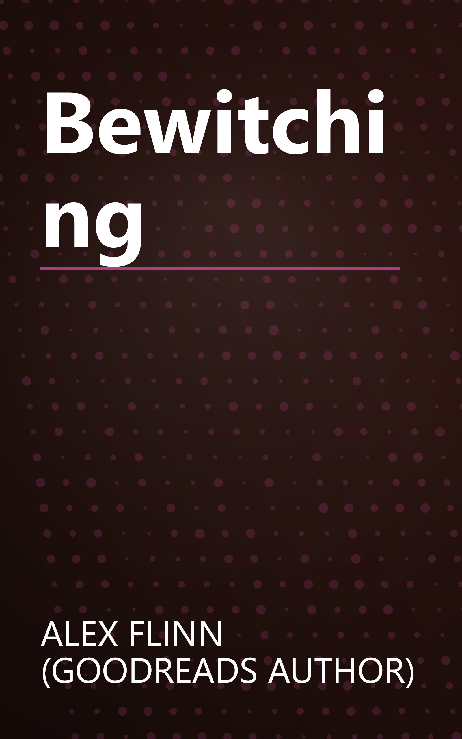 Bewitching book cover