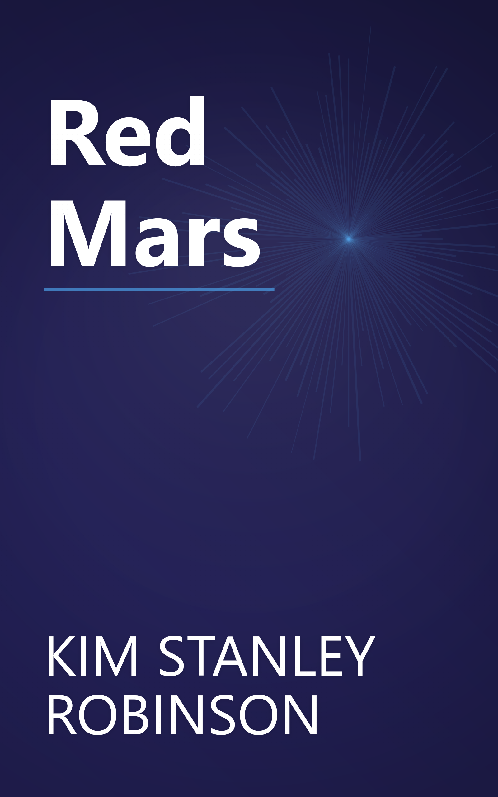 Red Mars book cover