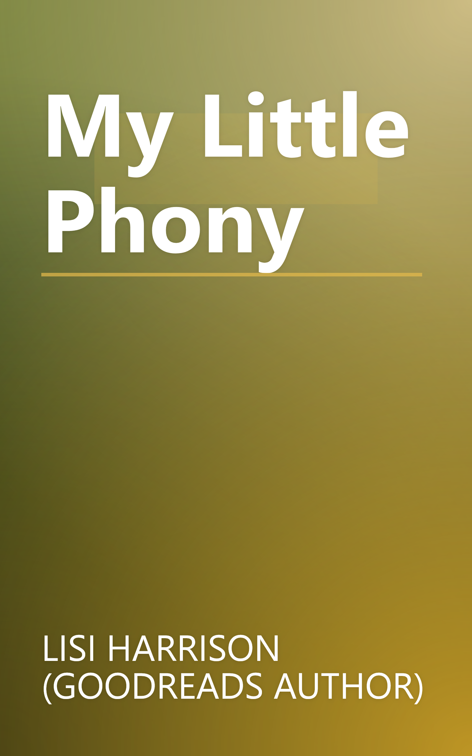 My Little Phony book cover