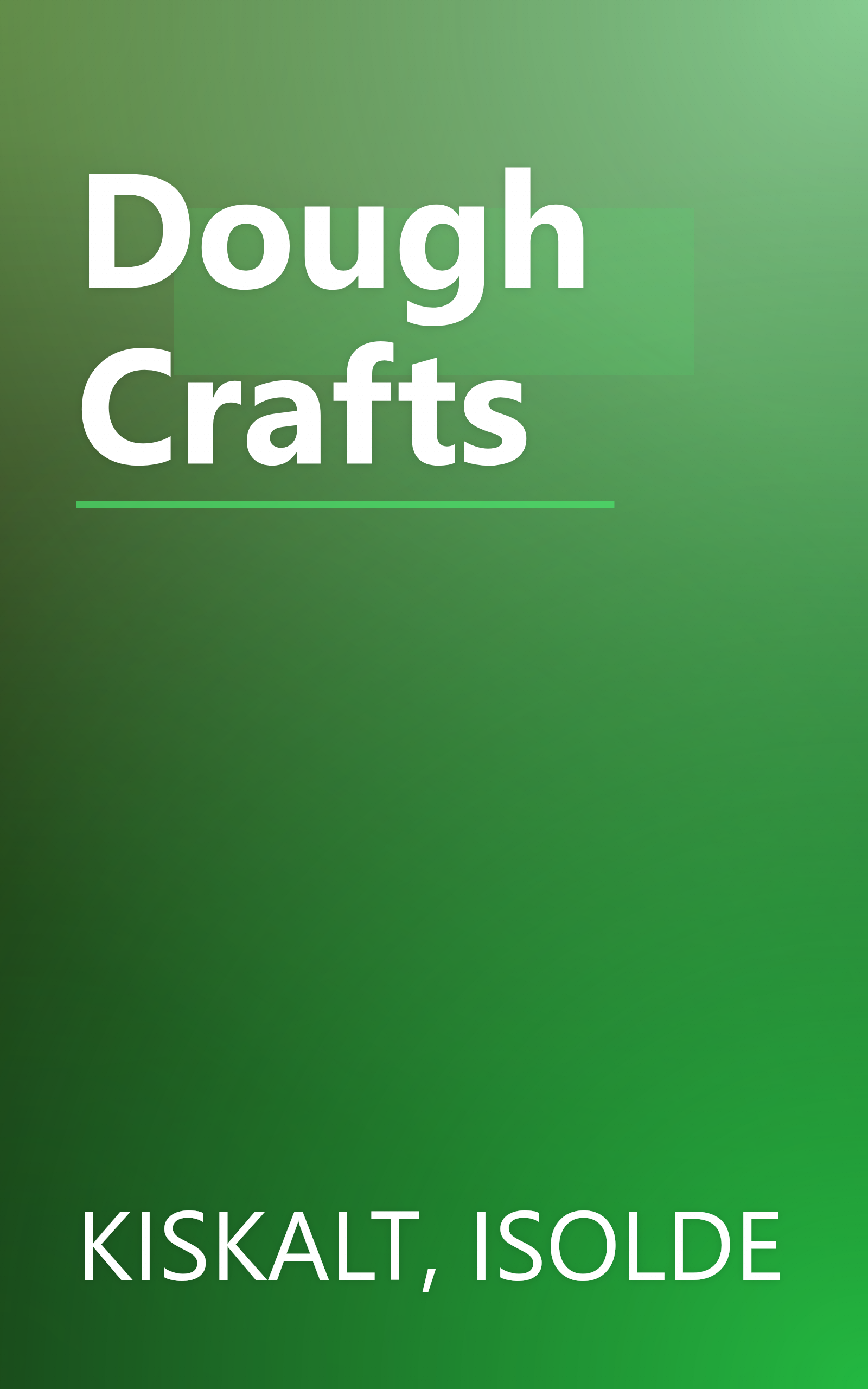 Dough Crafts book cover