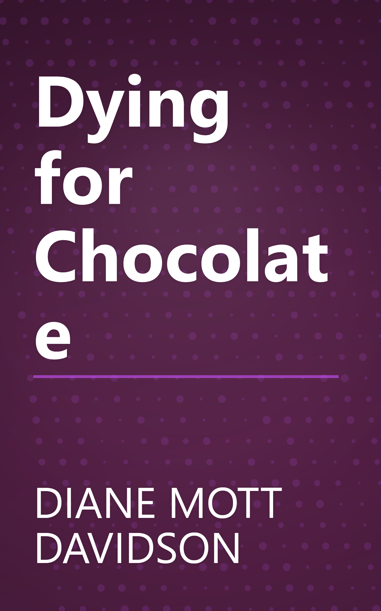 Dying for Chocolate book cover