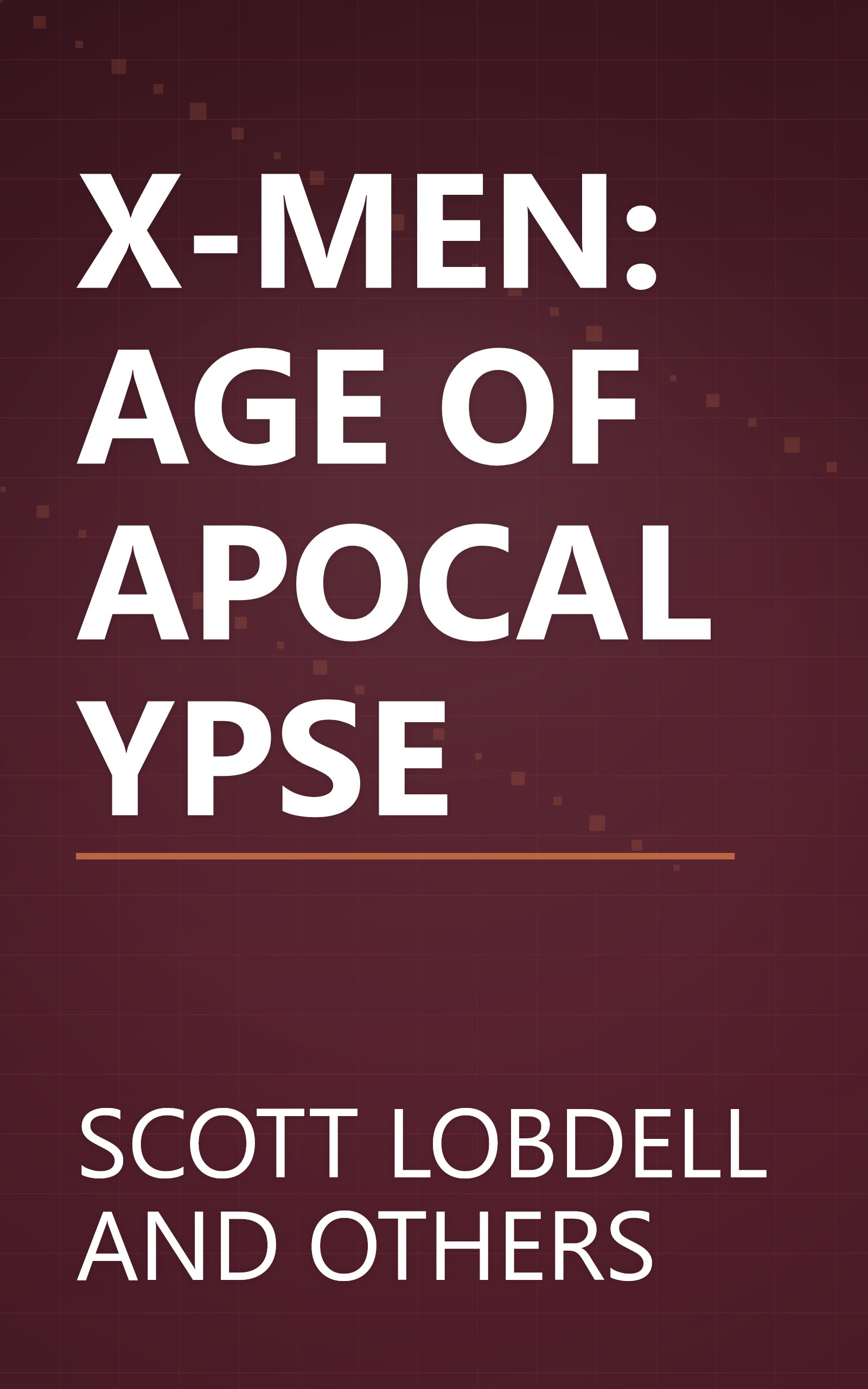 X-MEN: AGE OF APOCALYPSE book cover