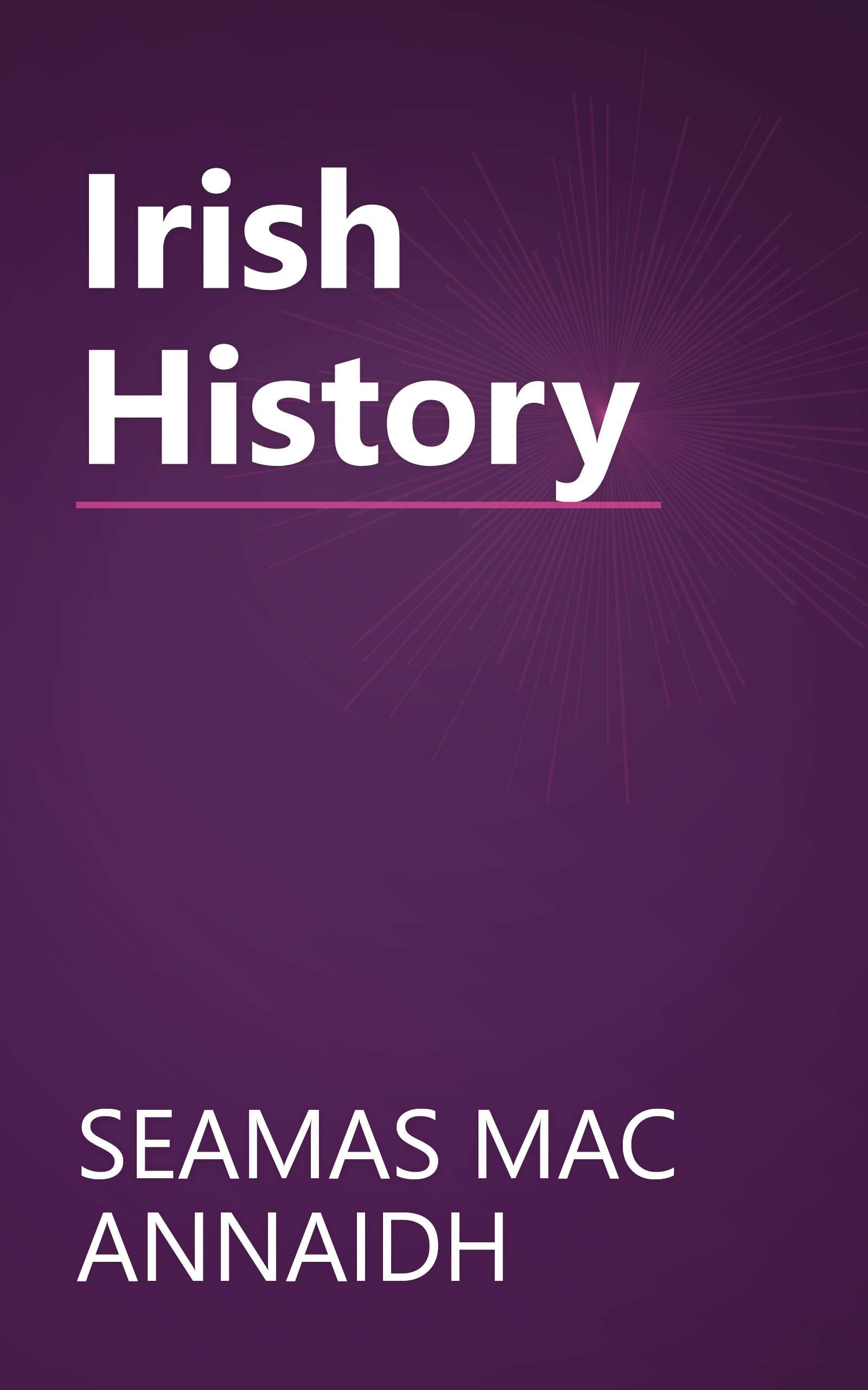 Irish History book cover