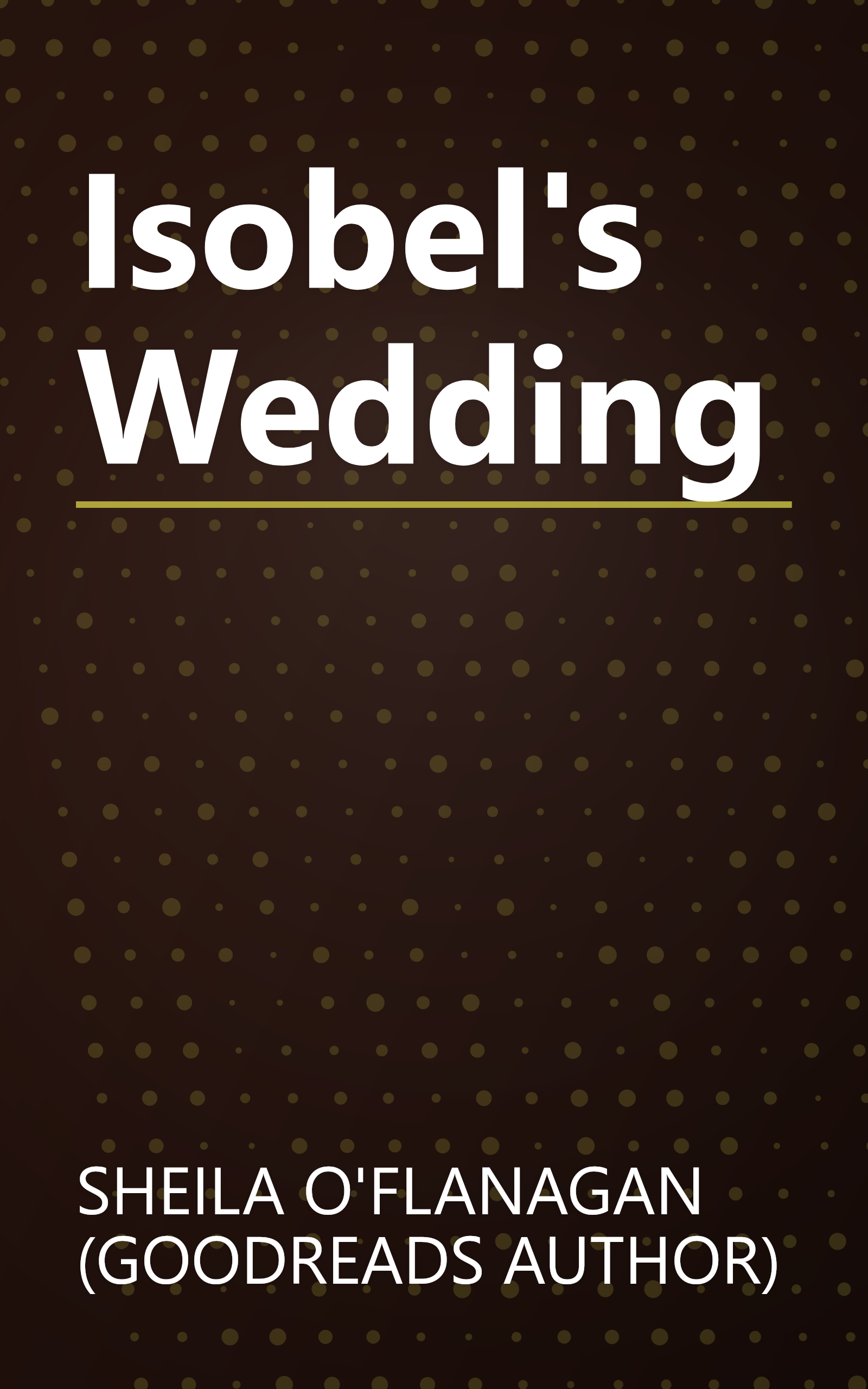 Isobel's Wedding book cover
