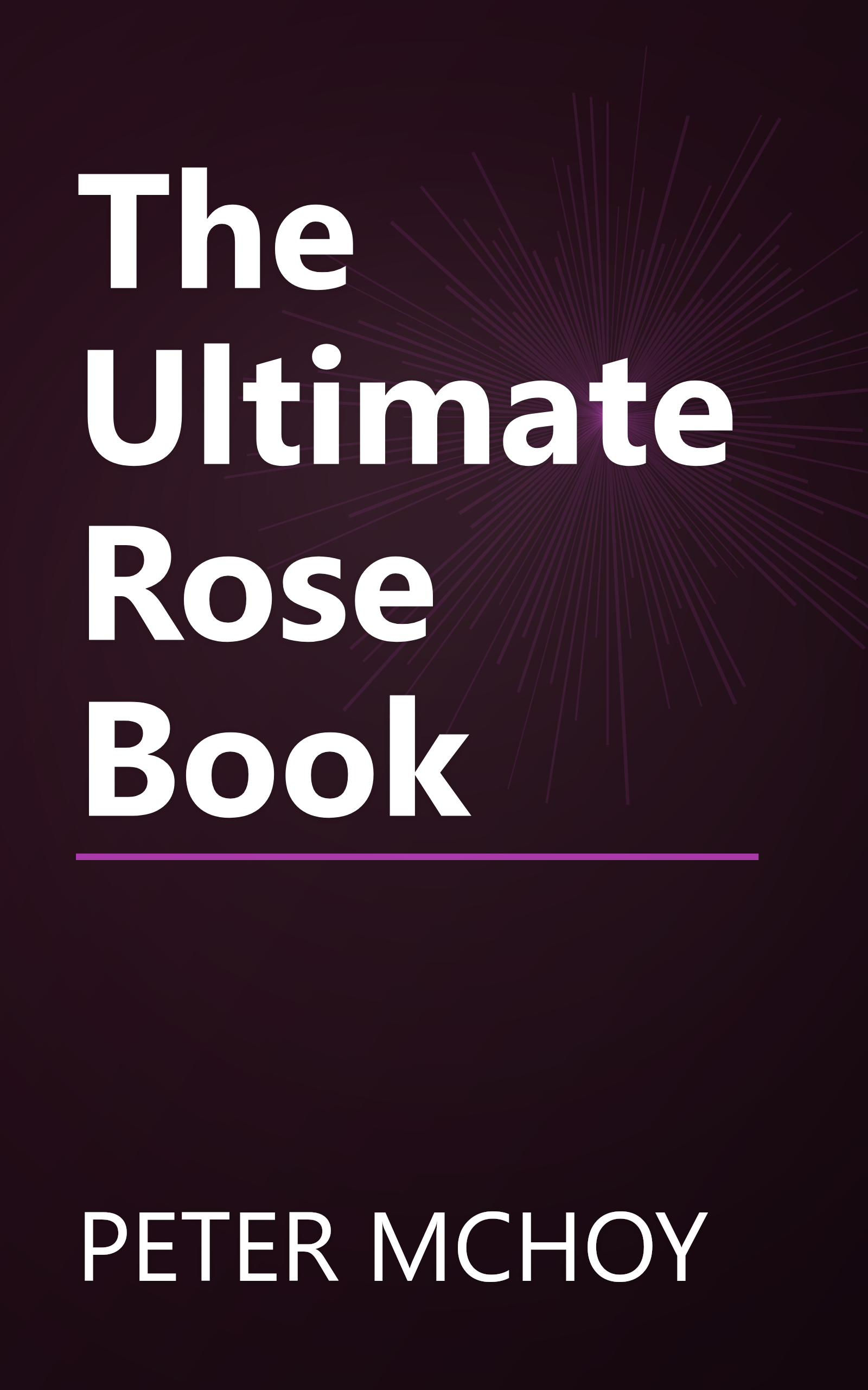 The Ultimate Rose Book book cover