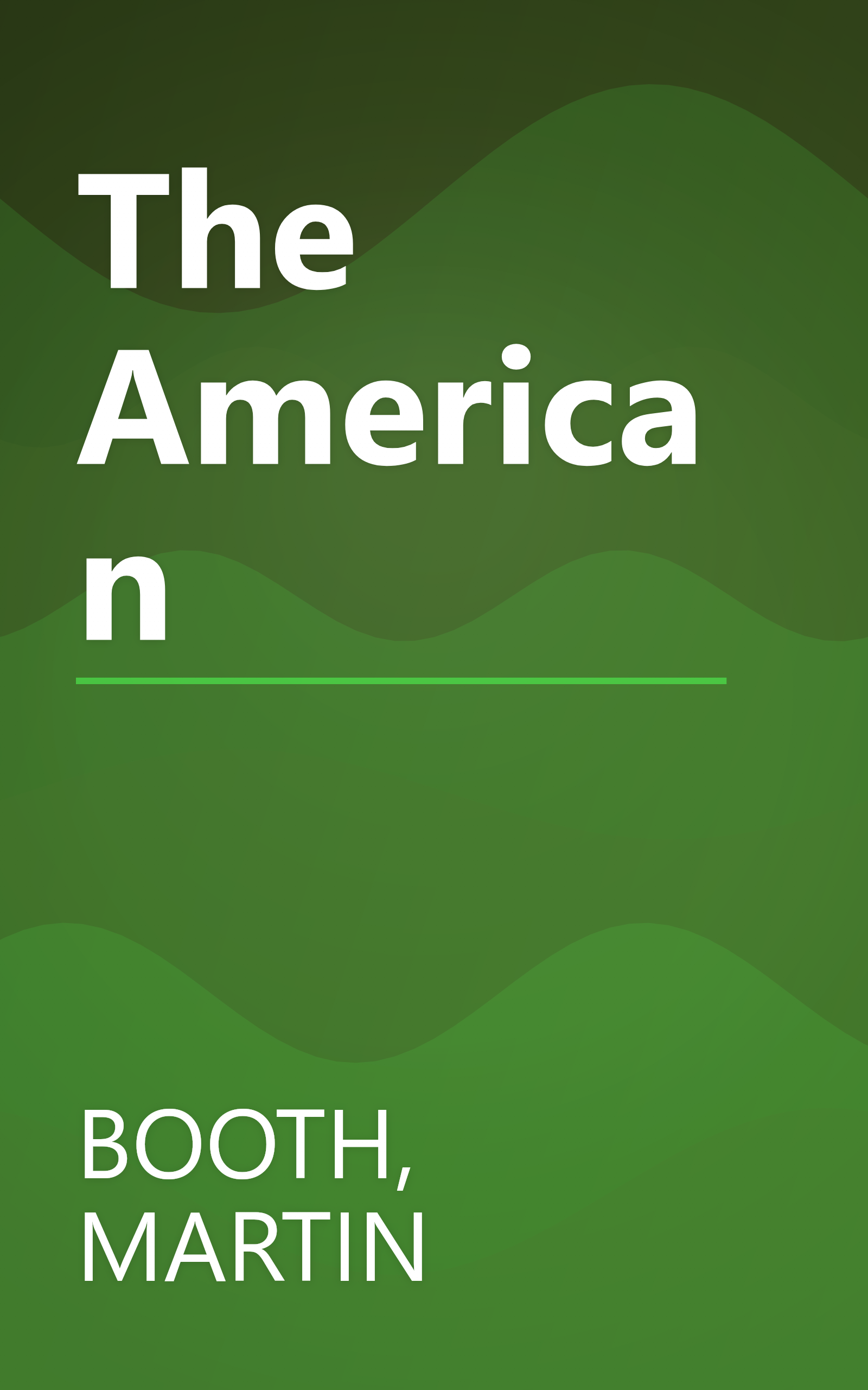 The American book cover