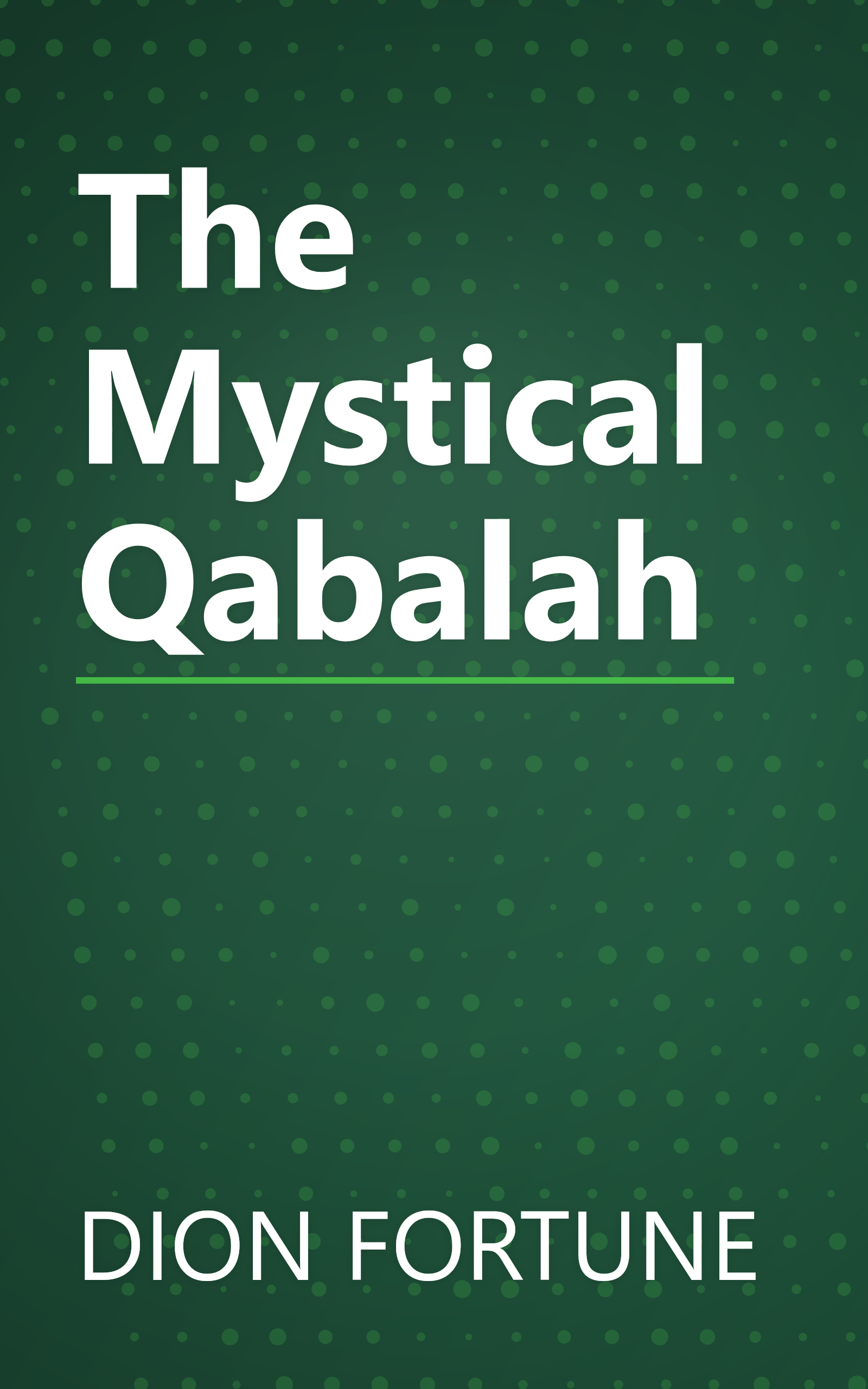 The Mystical Qabalah book cover