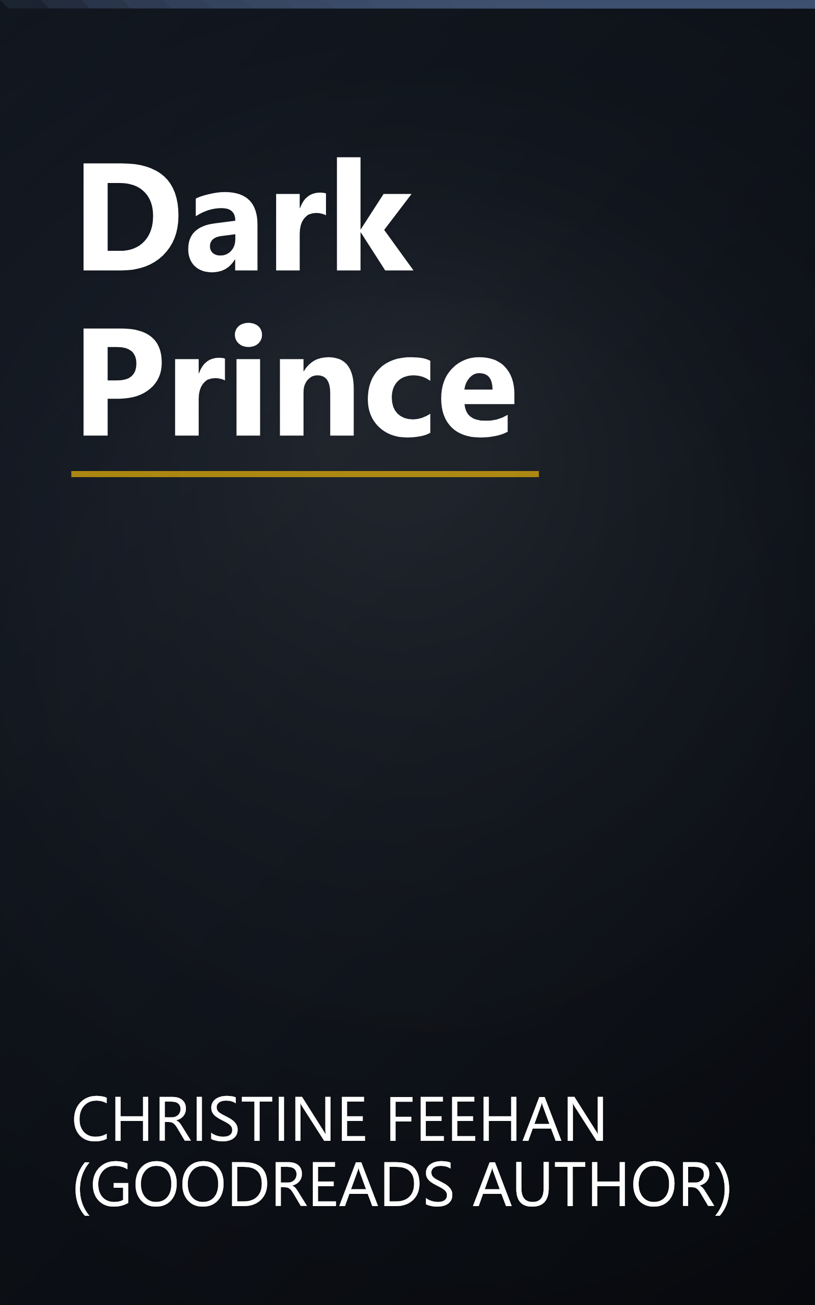 Dark Prince book cover