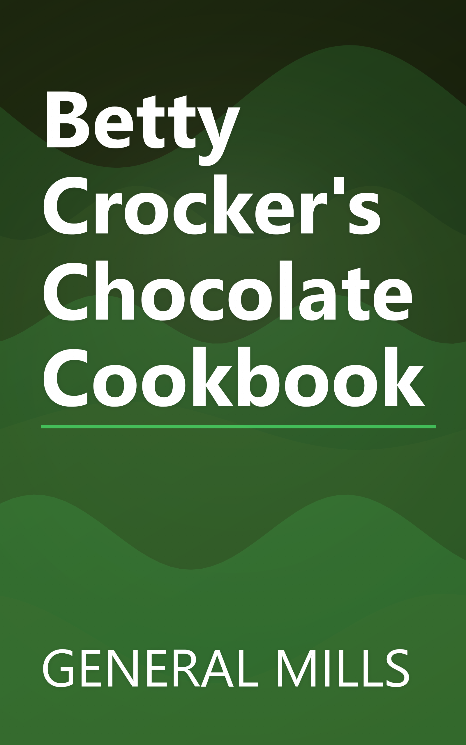 Betty Crocker's Chocolate Cookbook book cover