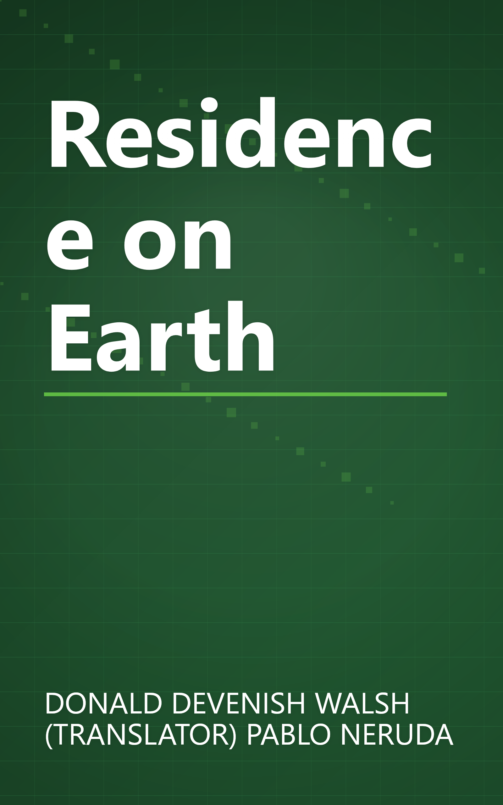 Residence on Earth book cover