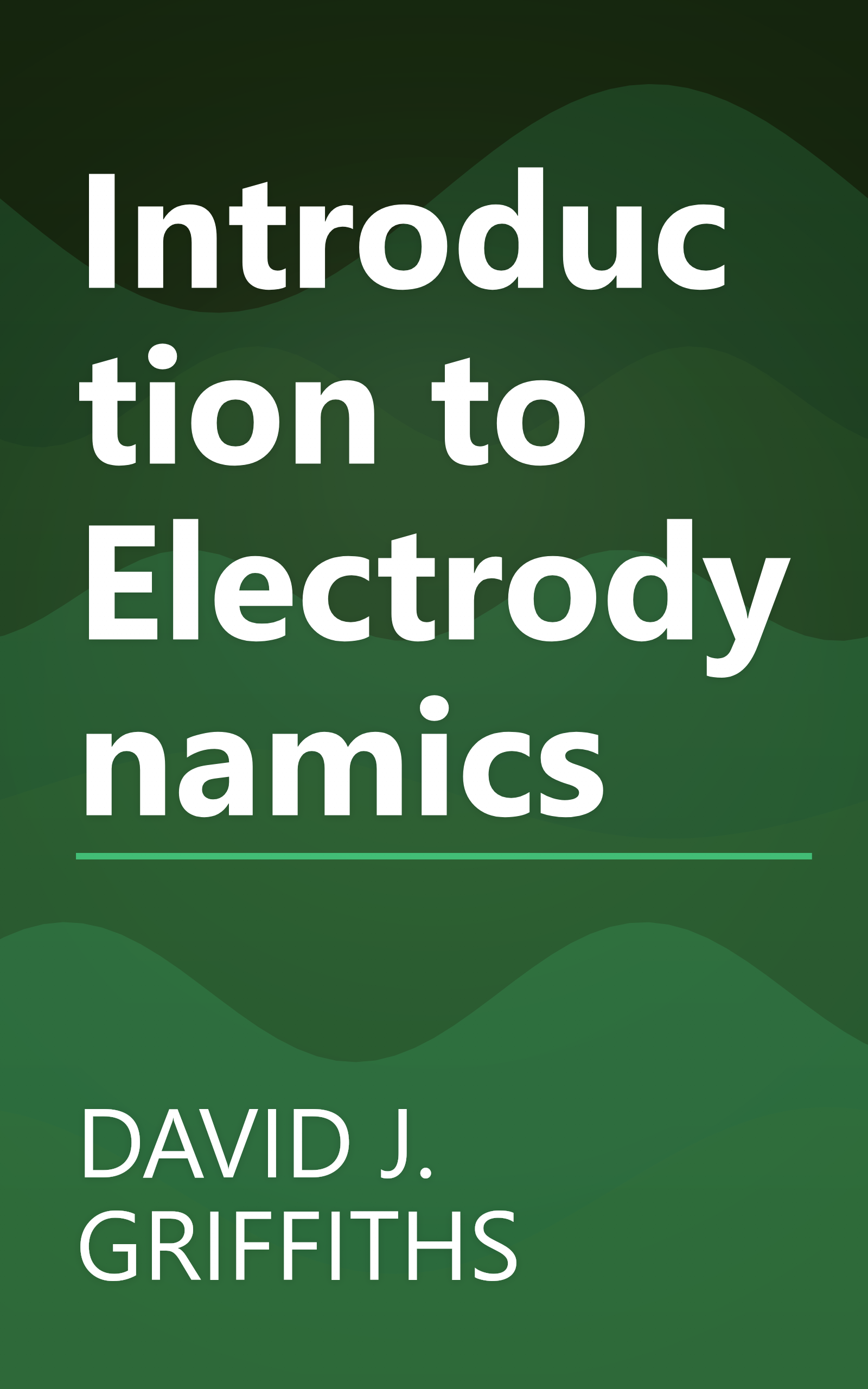 Introduction to Electrodynamics book cover