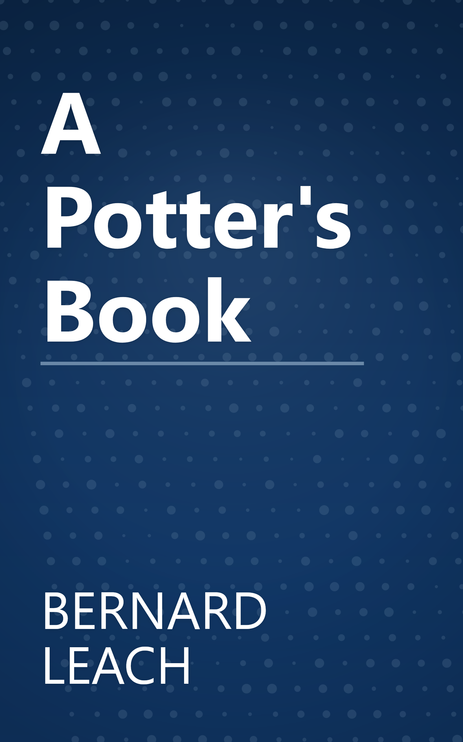 A Potter's Book book cover