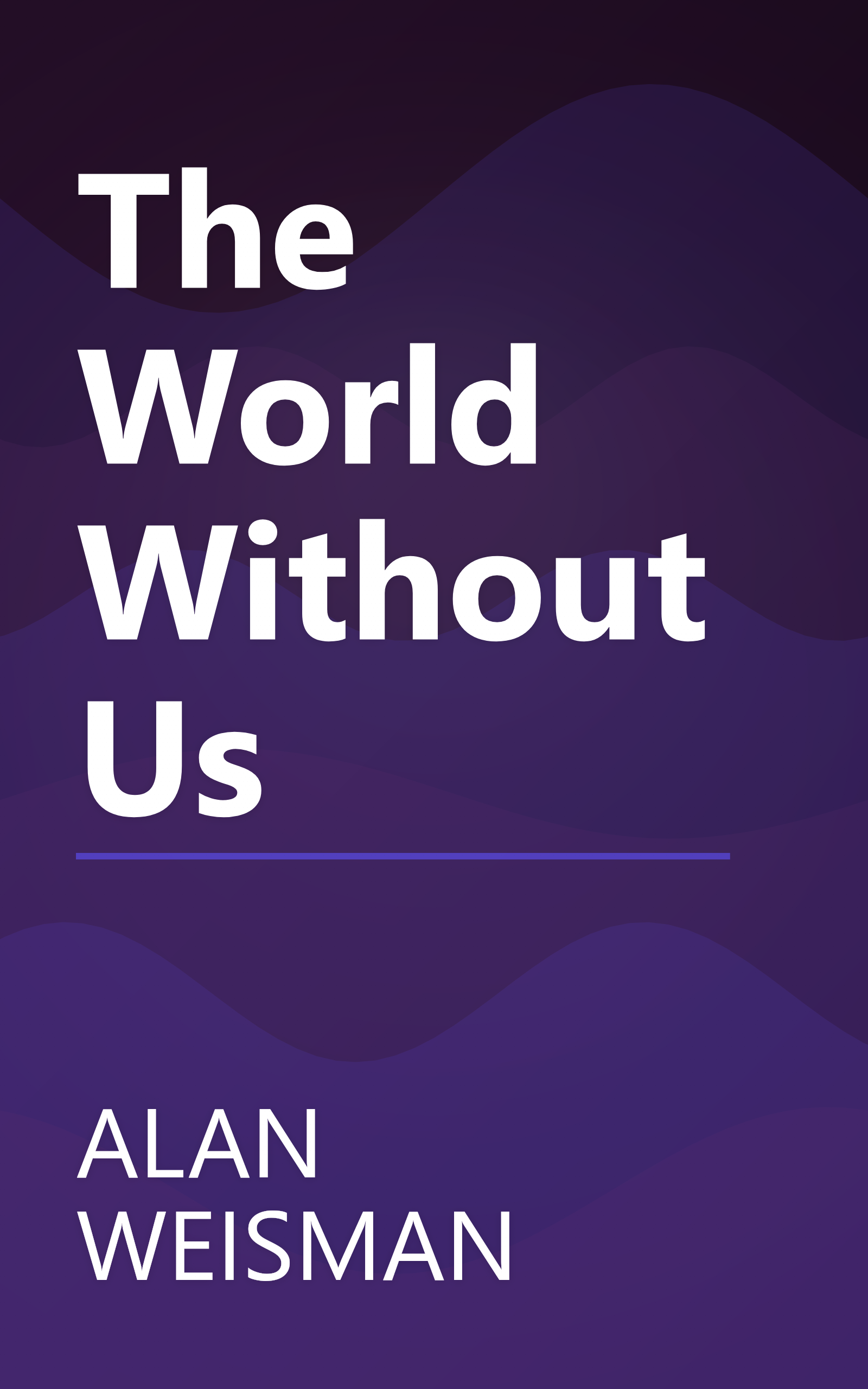 The World Without Us book cover