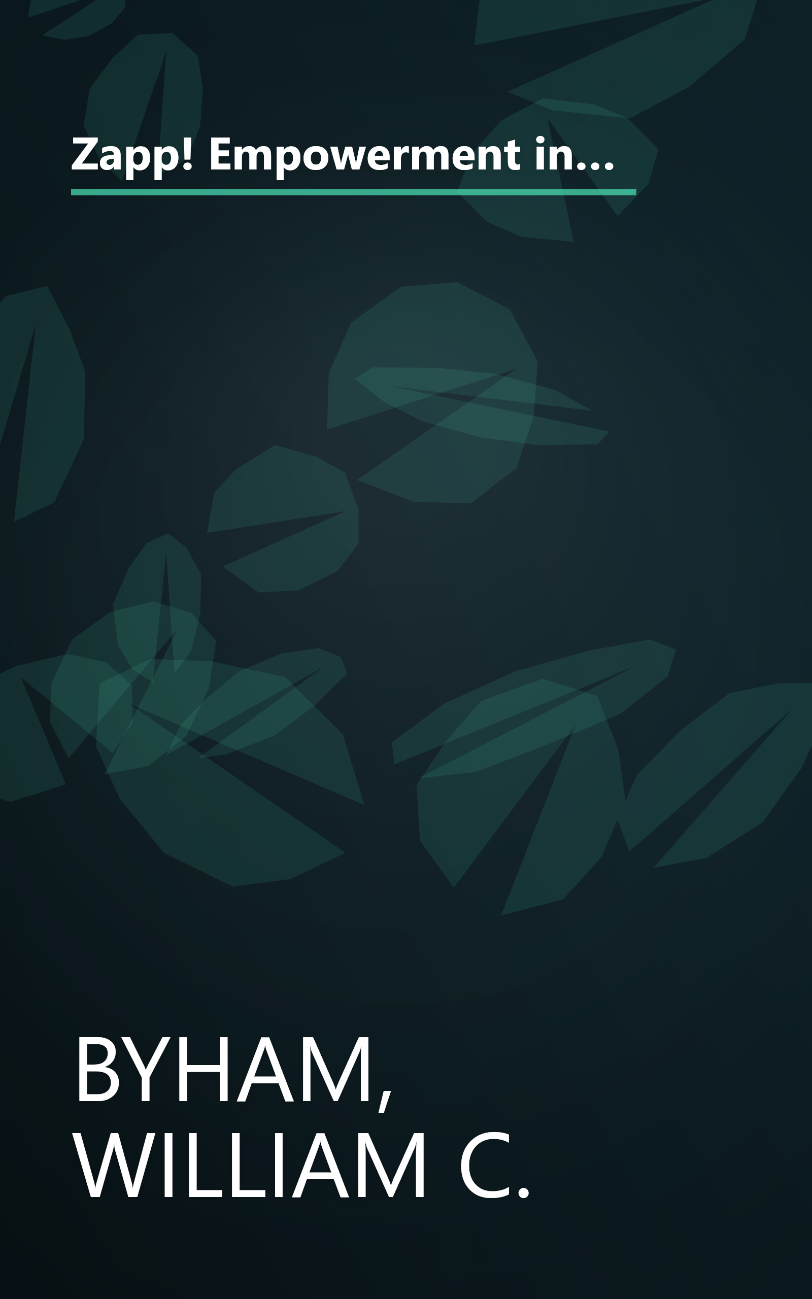 Zapp! Empowerment in Health Care: How to Improve Patient Care, Increase Employee Job Satisfaction, and Lower Health Care Costs book cover