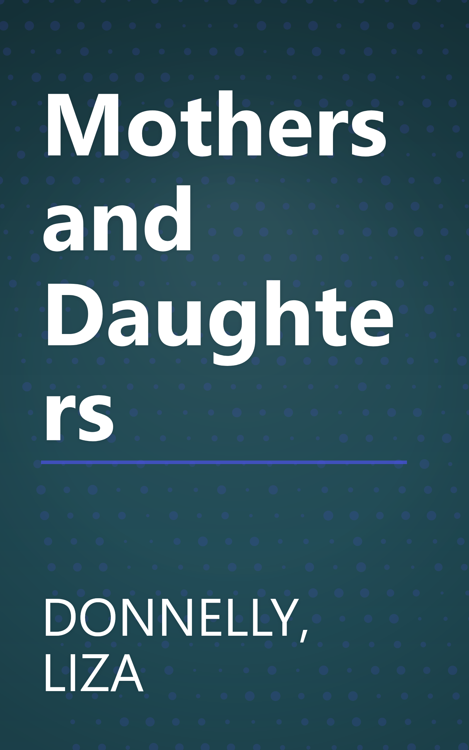 Mothers and Daughters book cover