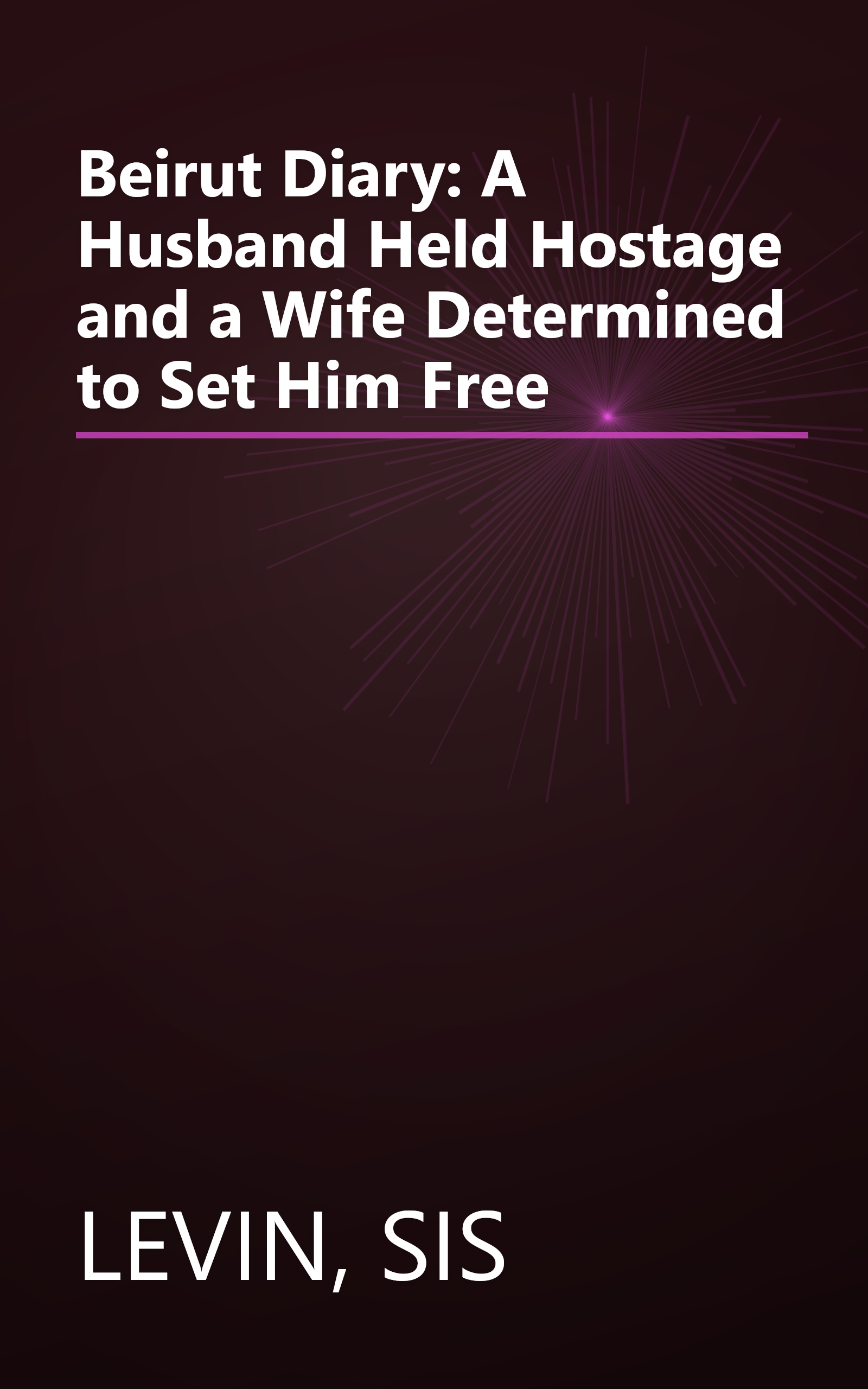 Beirut Diary: A Husband Held Hostage and a Wife Determined to Set Him Free book cover