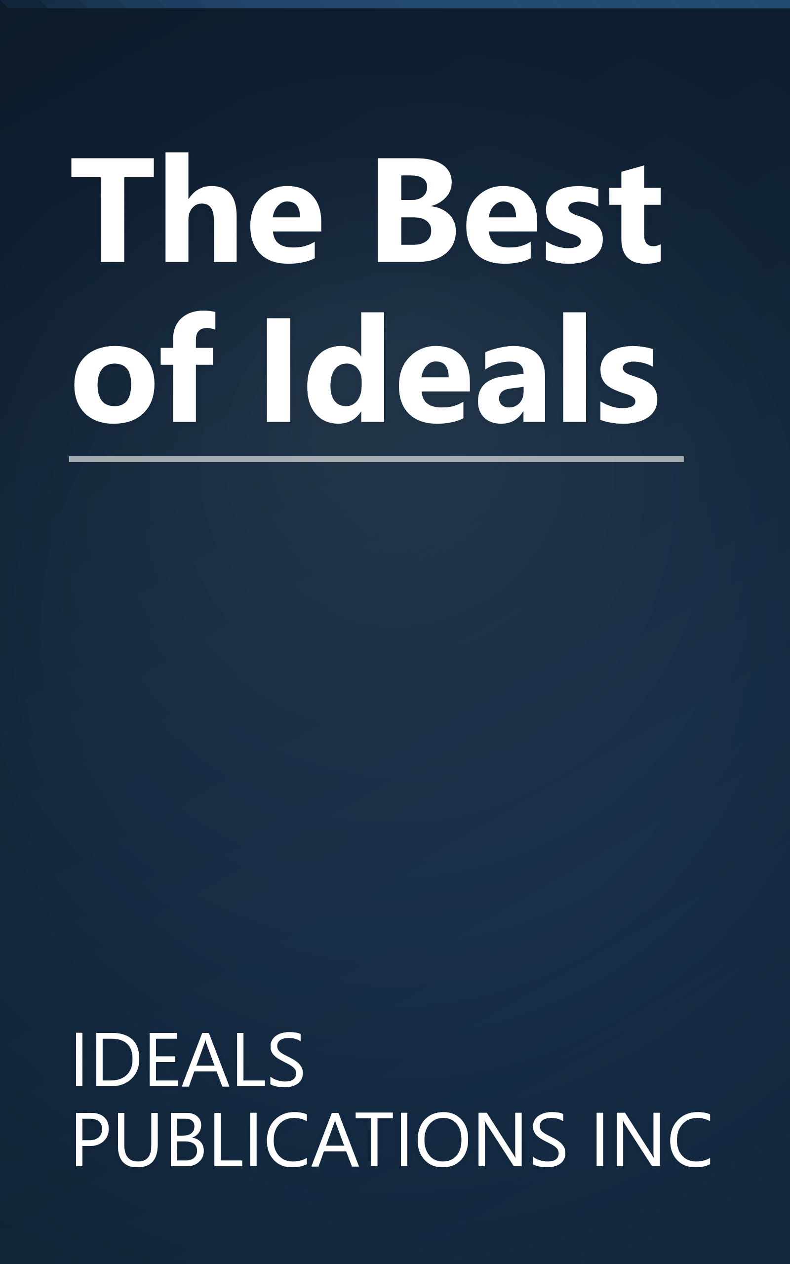 The Best of Ideals book cover