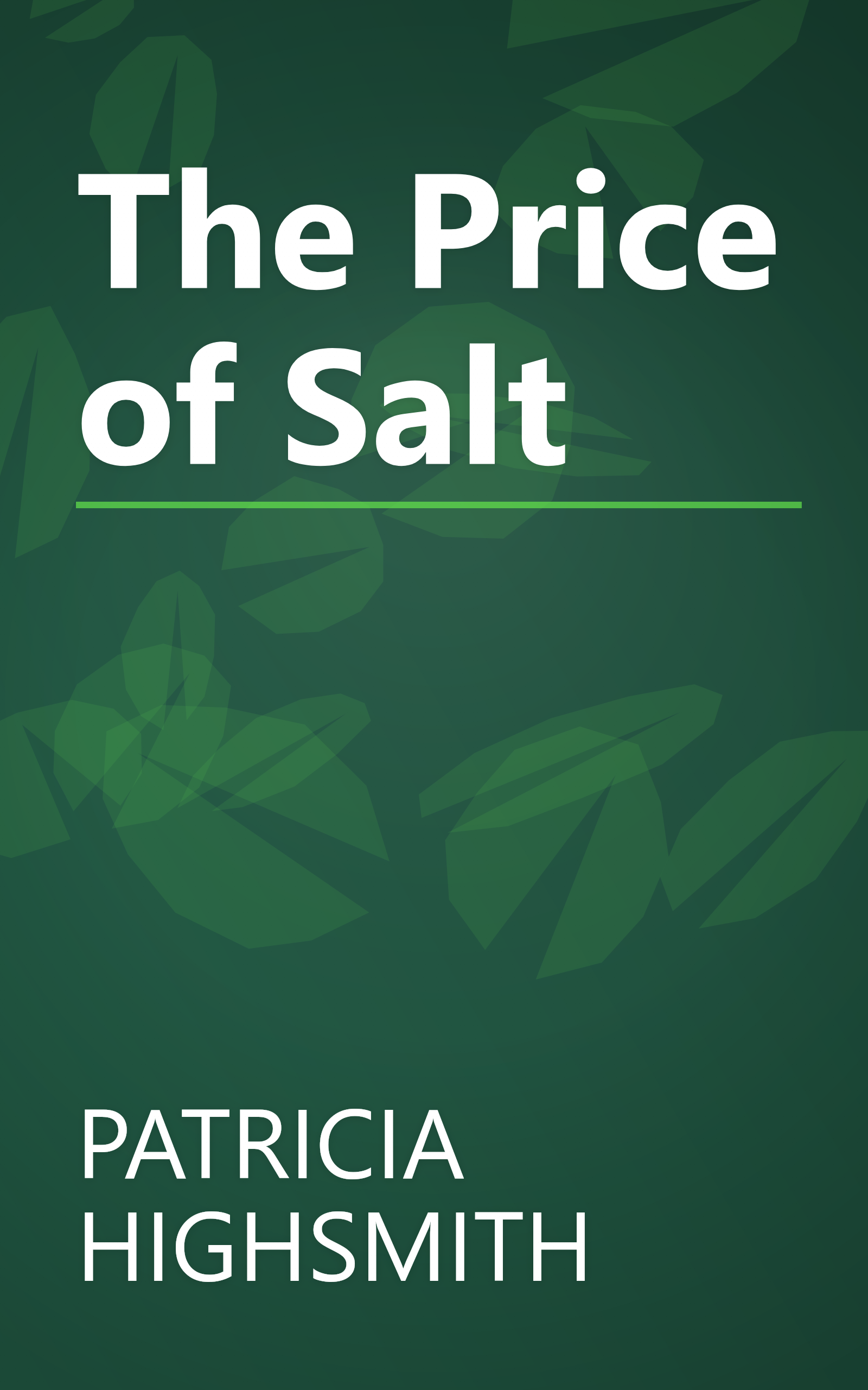 The Price of Salt book cover