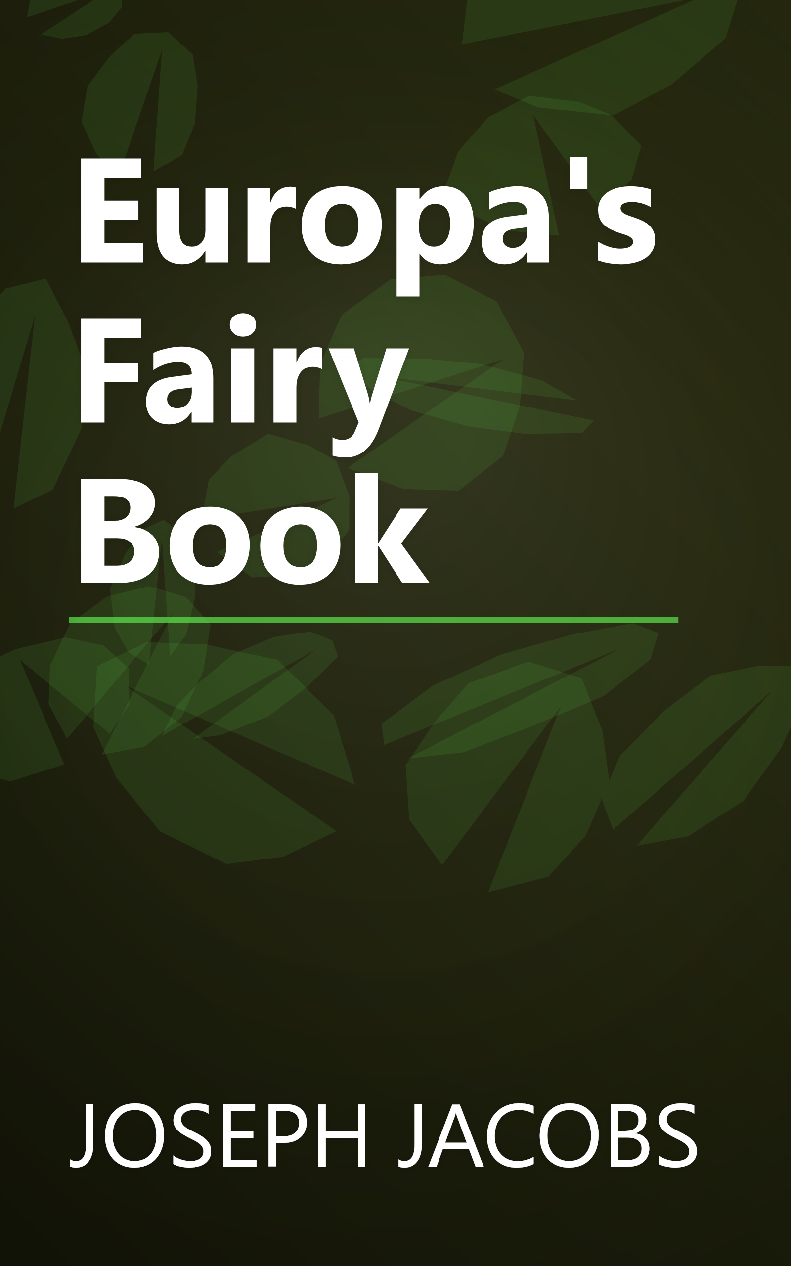 Europa's Fairy Book book cover