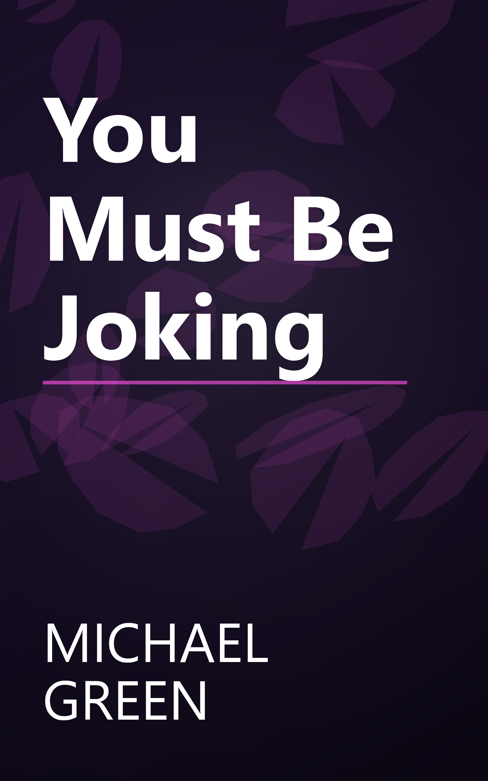 You Must Be Joking book cover