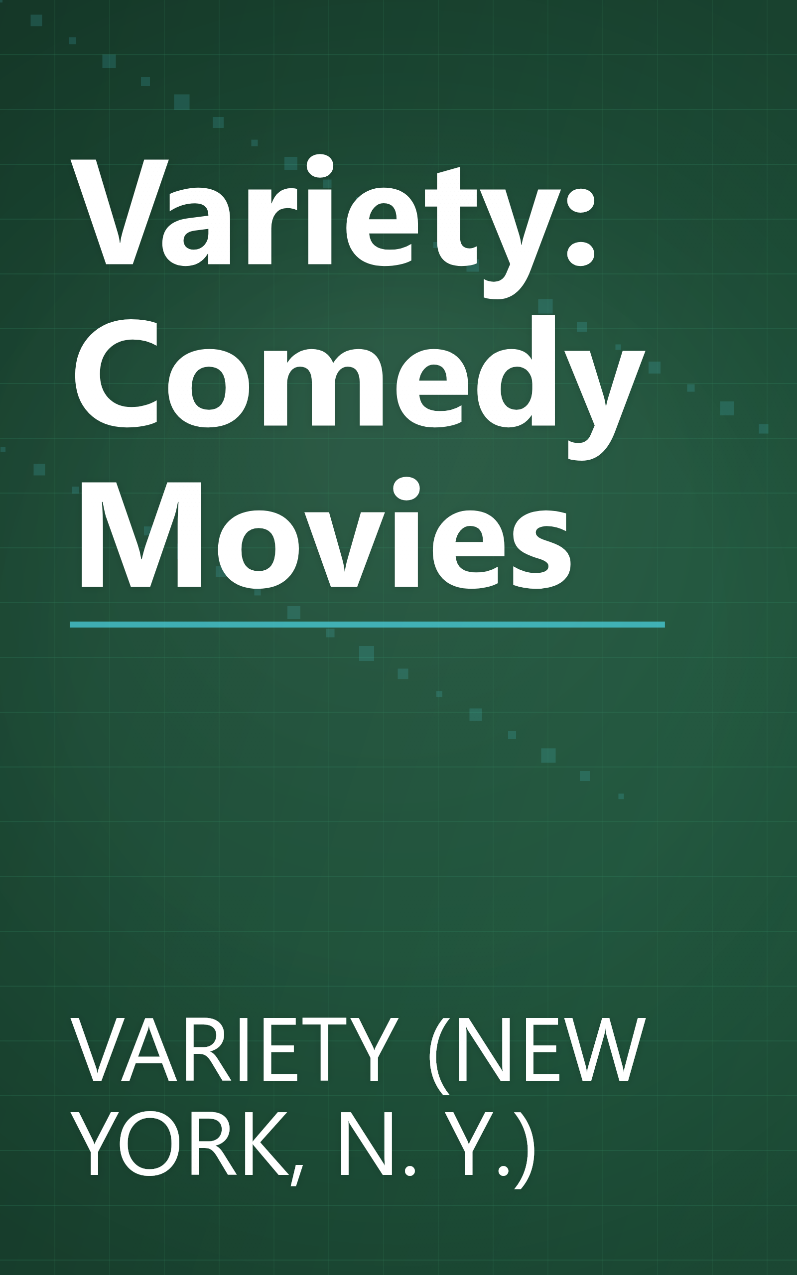 Variety: Comedy Movies book cover