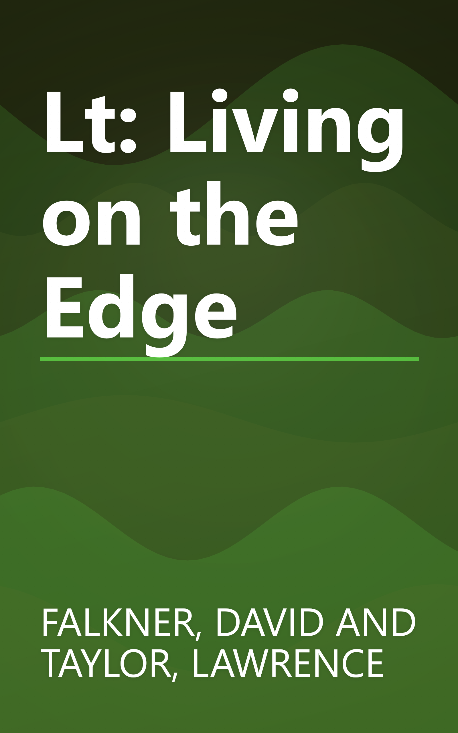 Lt: Living on the Edge book cover