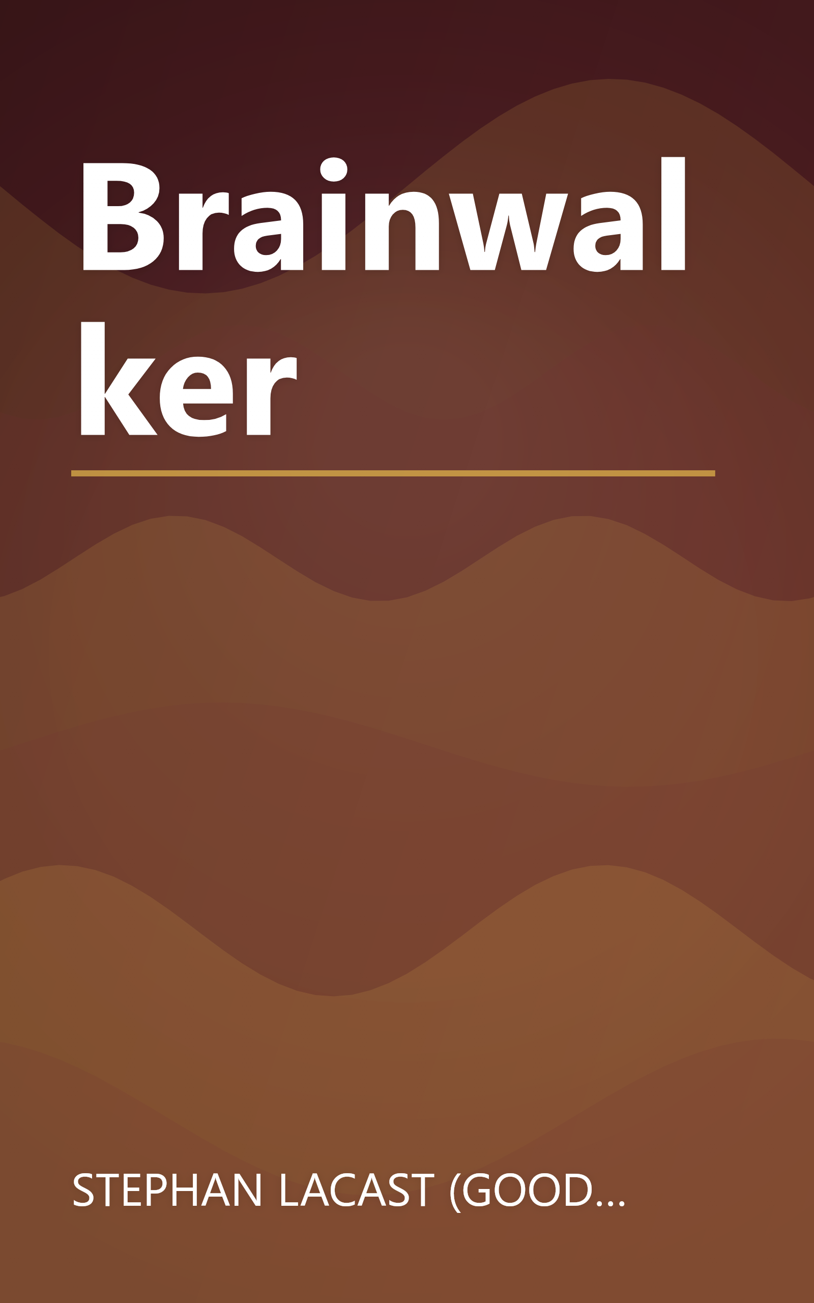 Brainwalker book cover