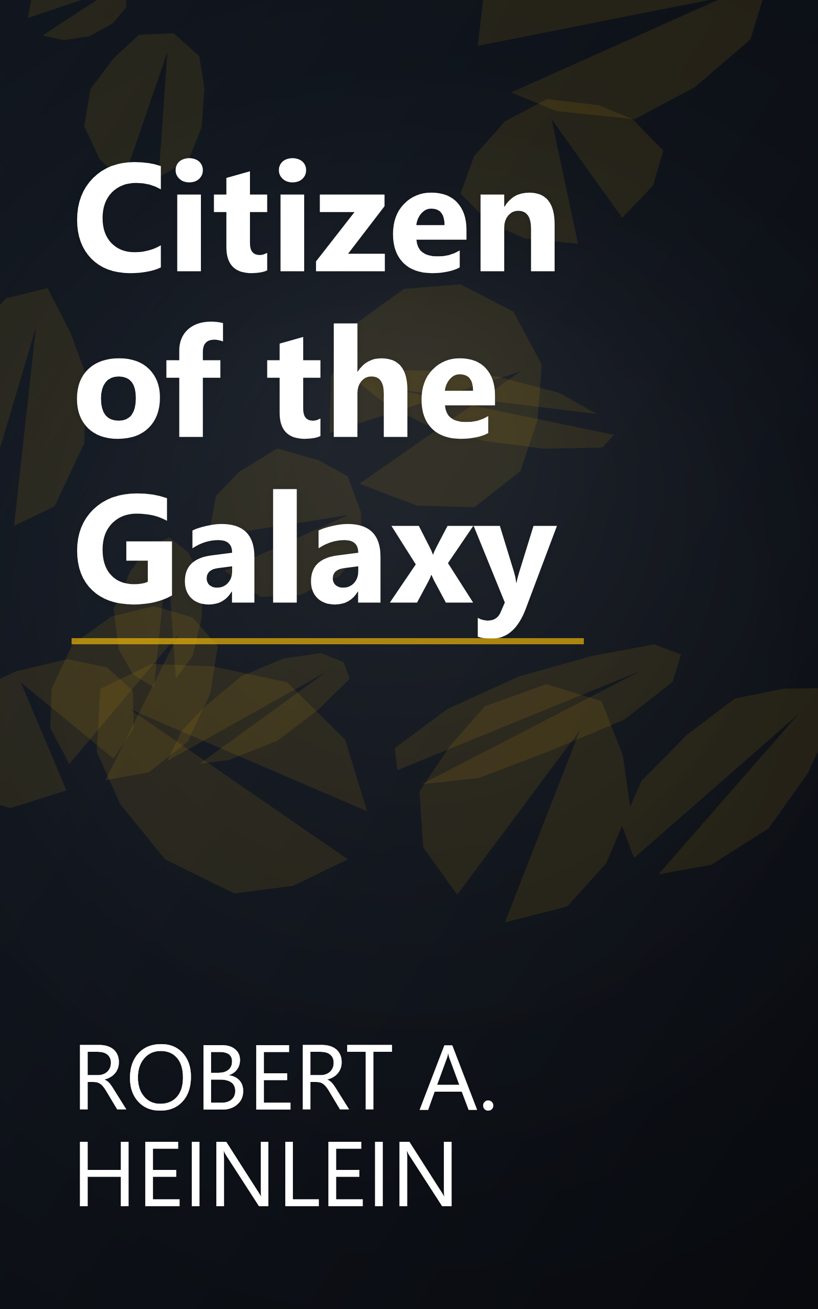 Citizen of the Galaxy book cover