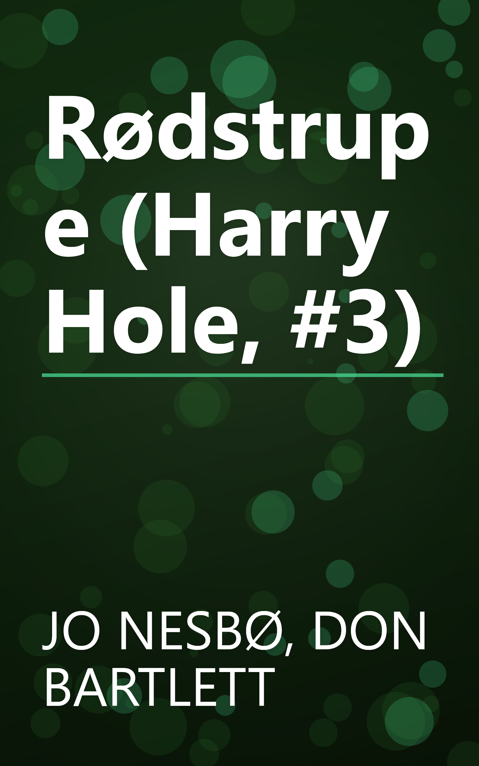 Rødstrupe (Harry Hole, #3) book cover