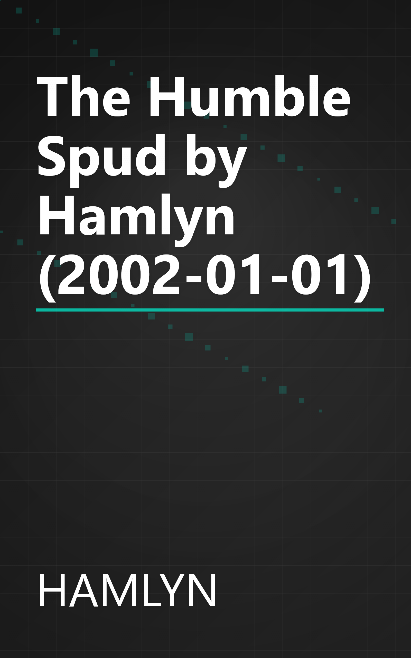 The Humble Spud by Hamlyn (2002-01-01) book cover