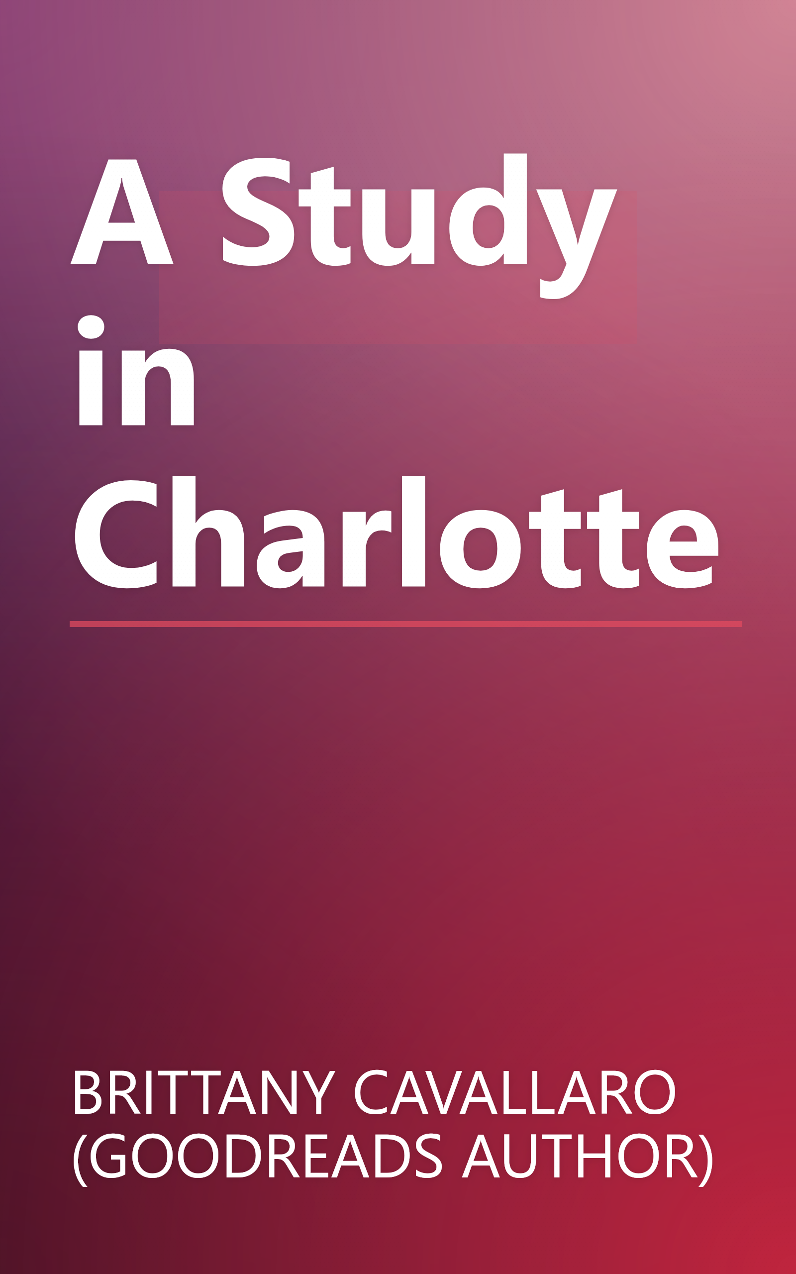 A Study in Charlotte book cover