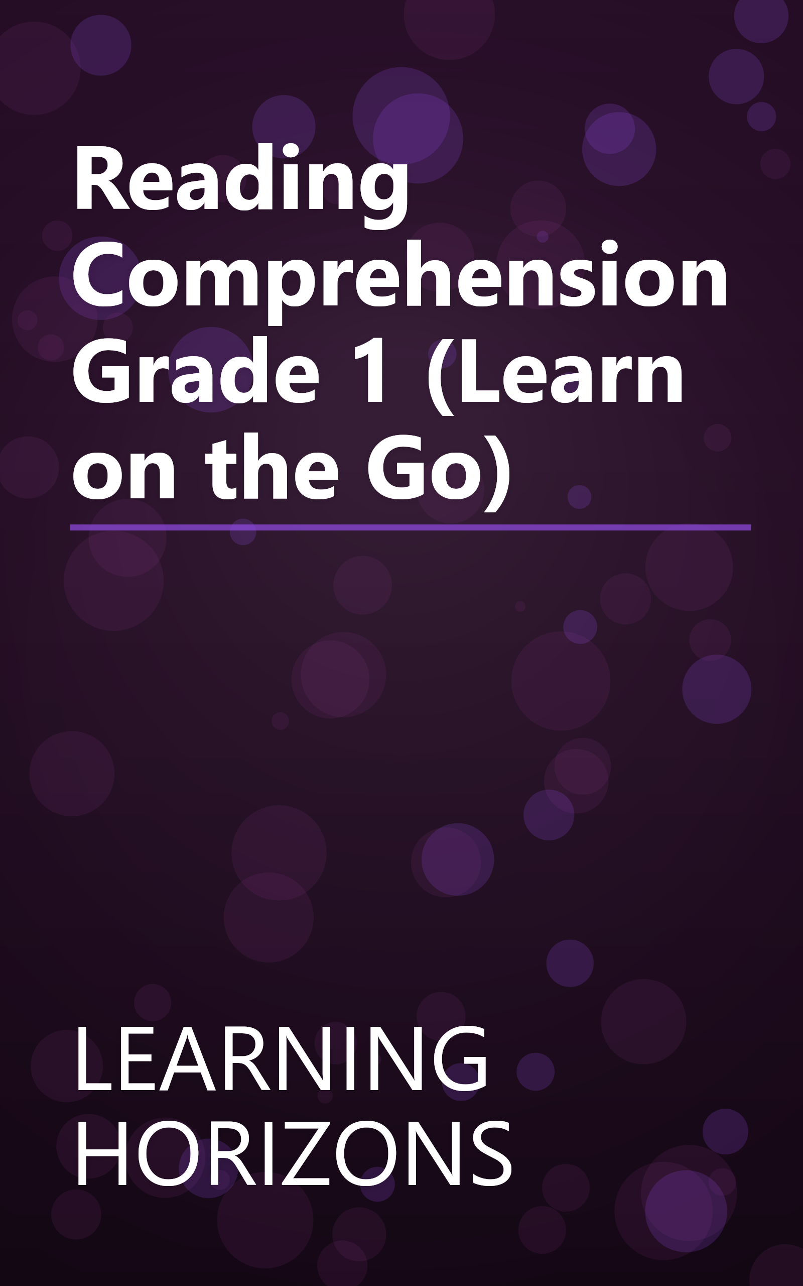 Reading Comprehension Grade 1 (Learn on the Go) book cover