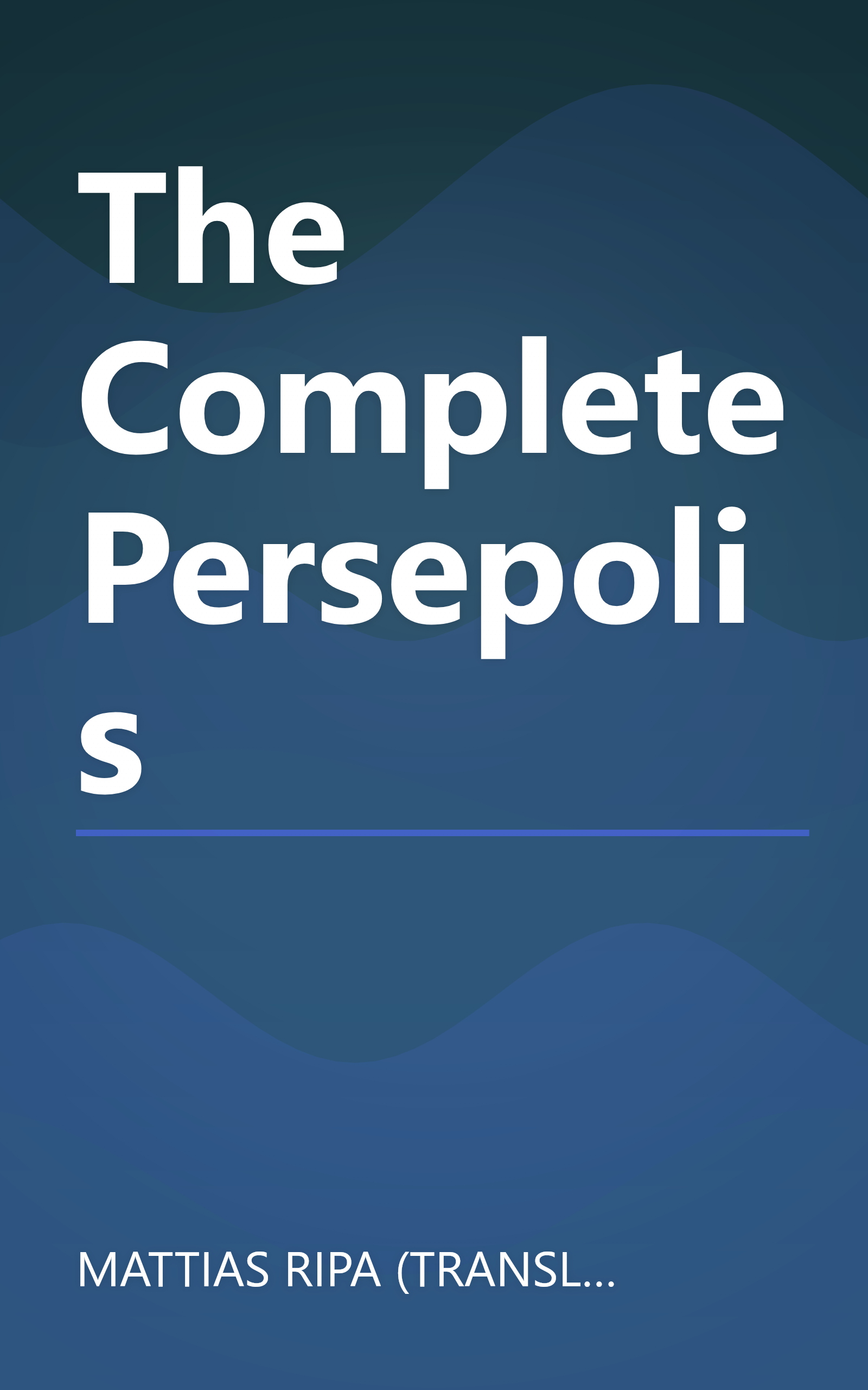 The Complete Persepolis book cover