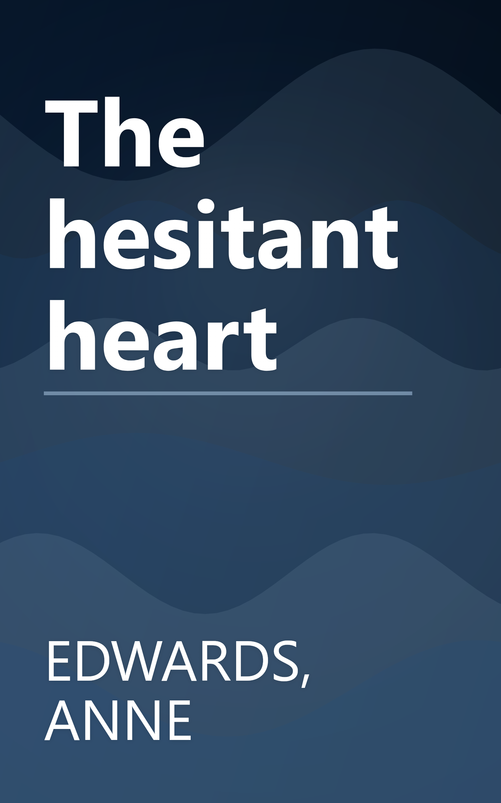 The hesitant heart book cover