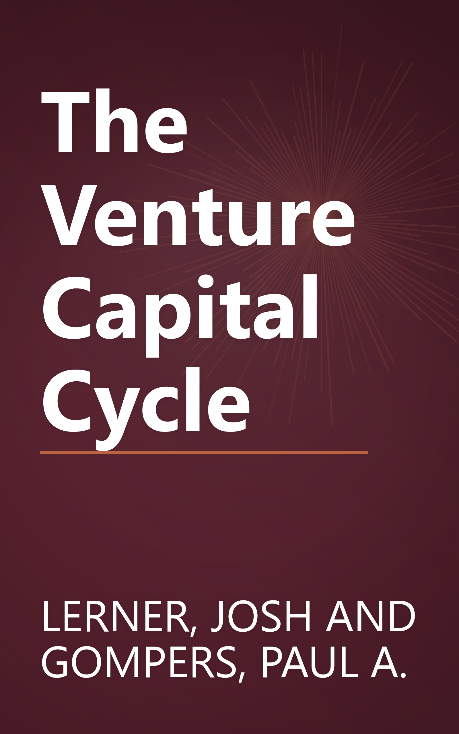 The Venture Capital Cycle book cover
