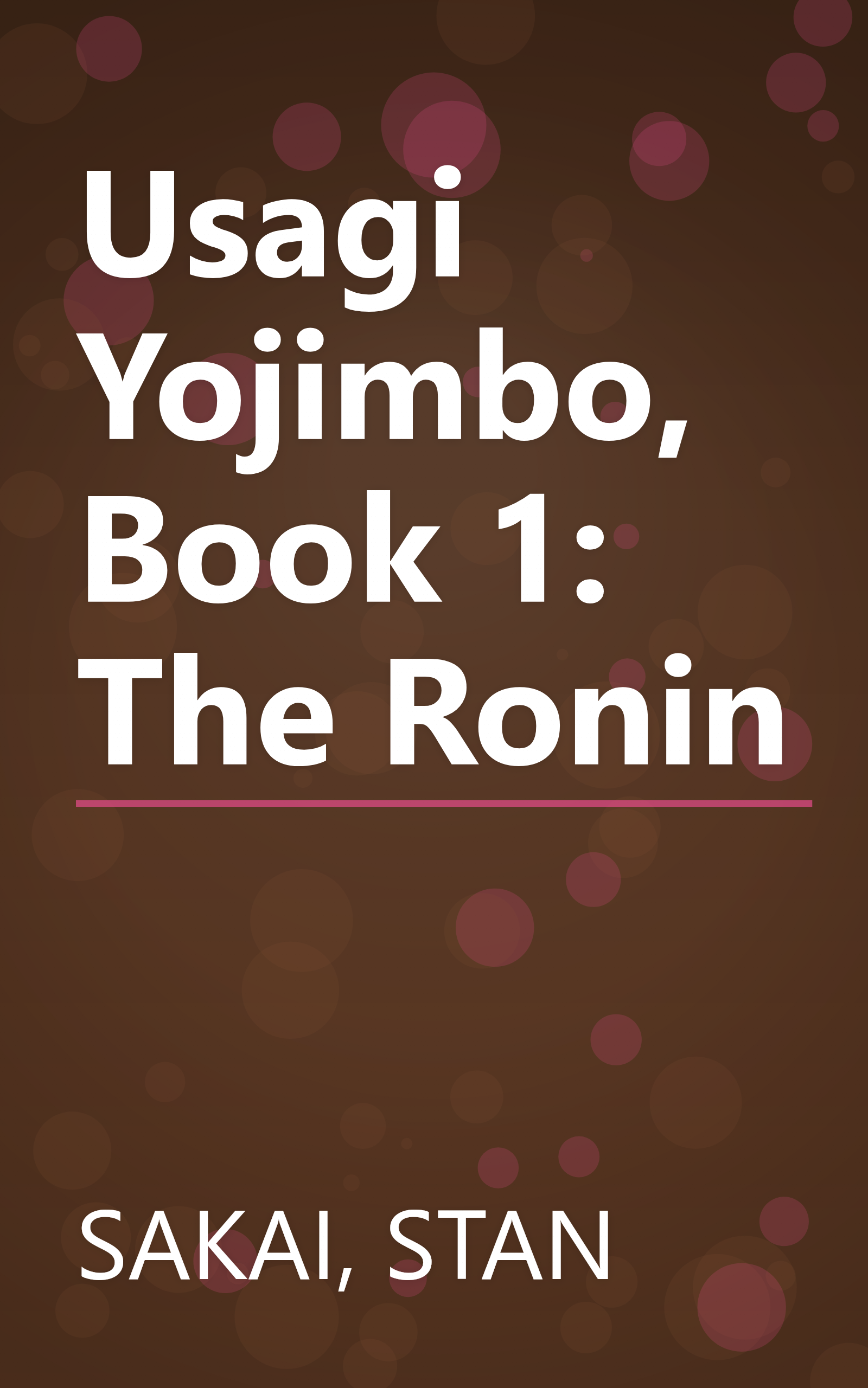 Usagi Yojimbo, Book 1: The Ronin book cover
