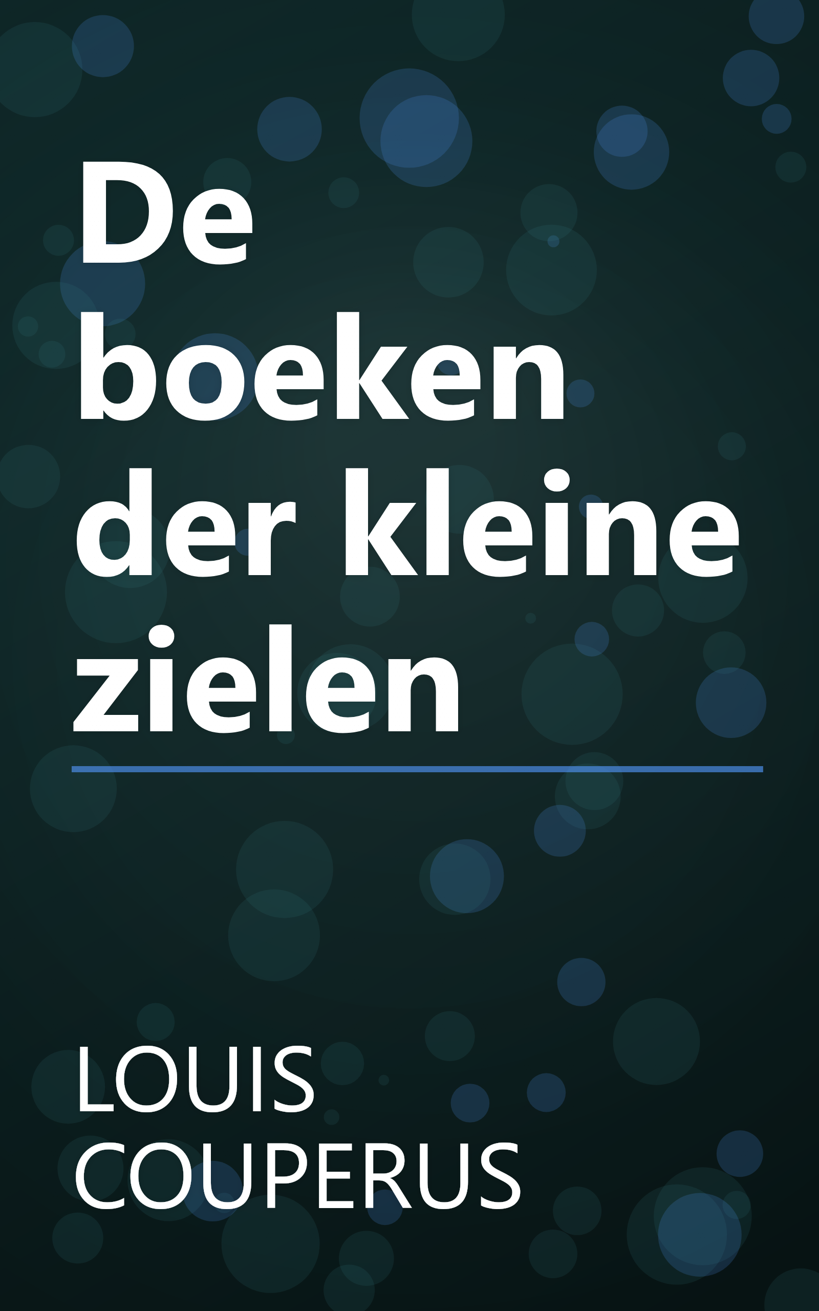 De boeken der kleine zielen book cover
