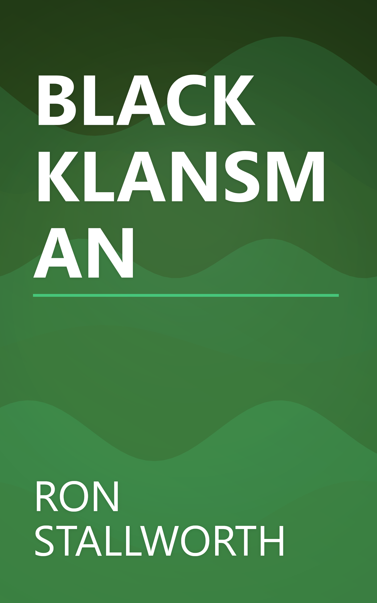 BLACK KLANSMAN book cover