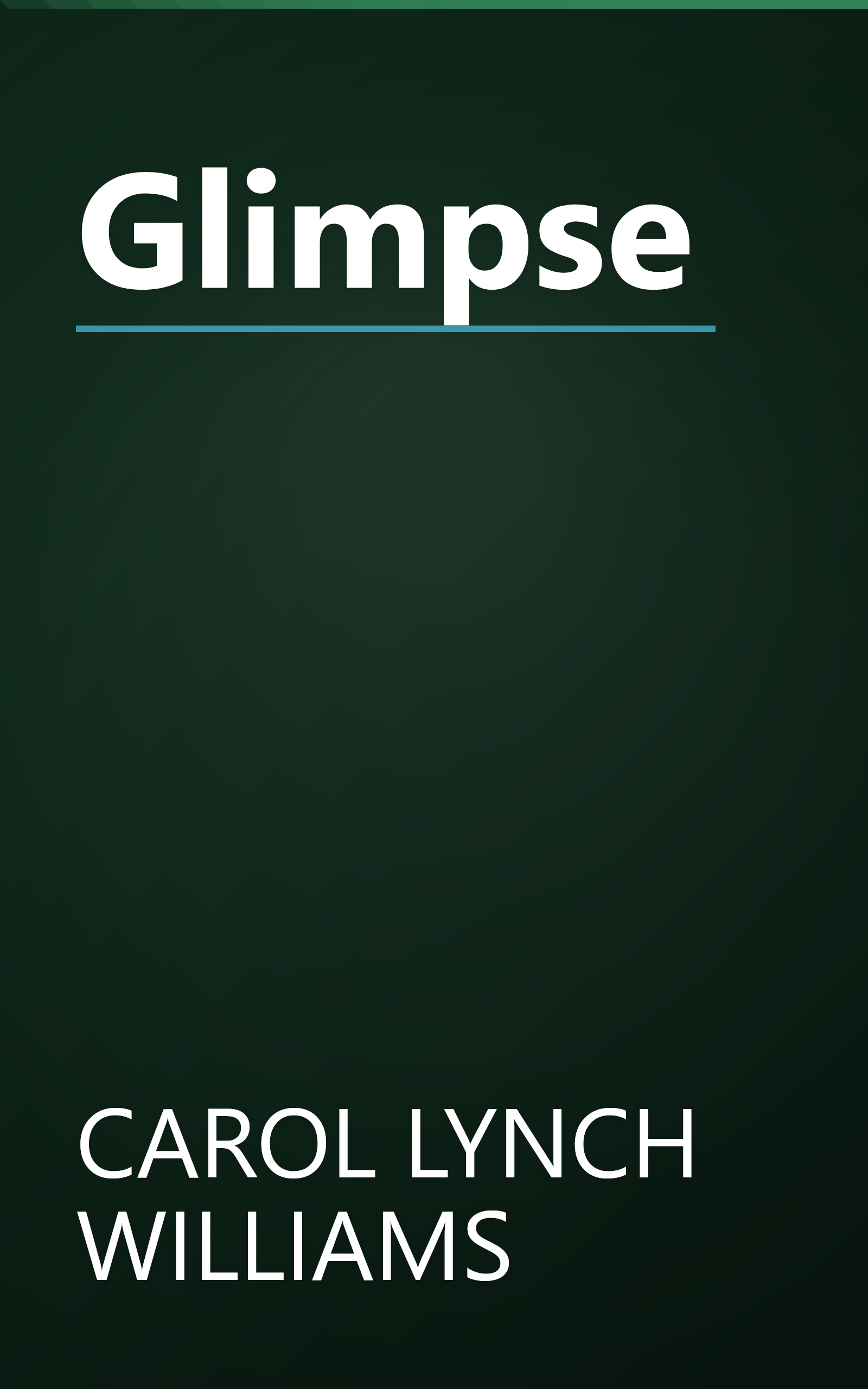Glimpse book cover