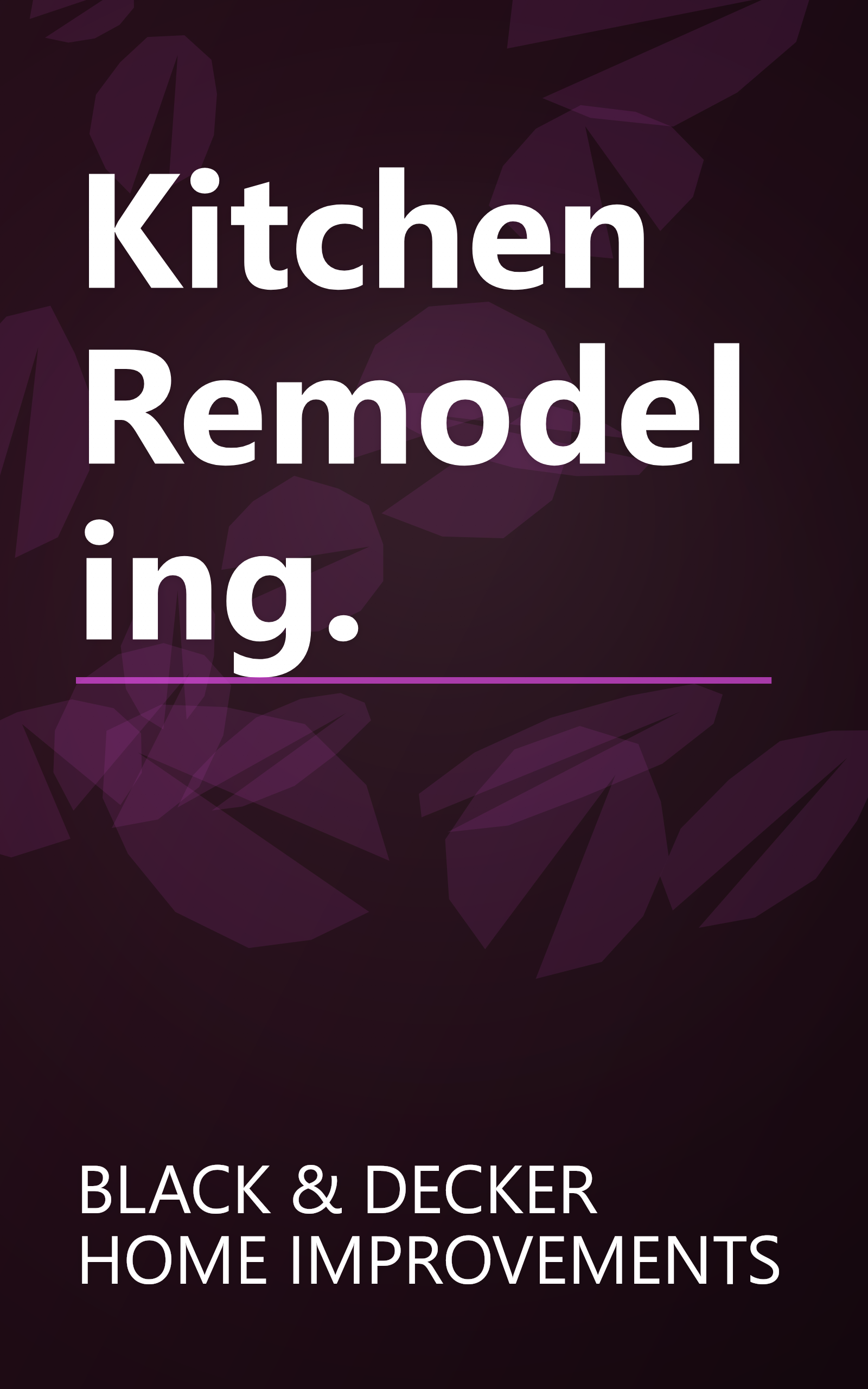 Kitchen Remodeling. book cover