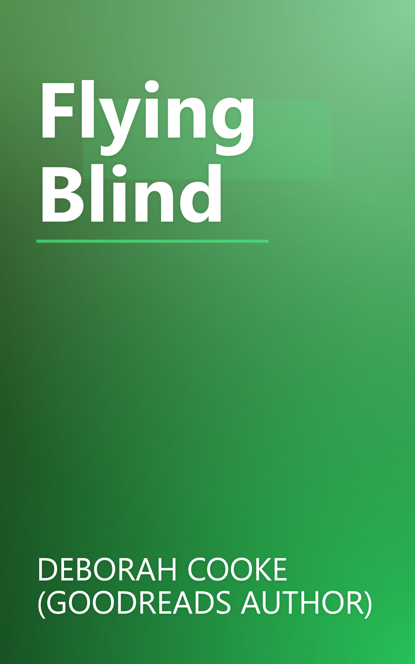 Flying Blind book cover