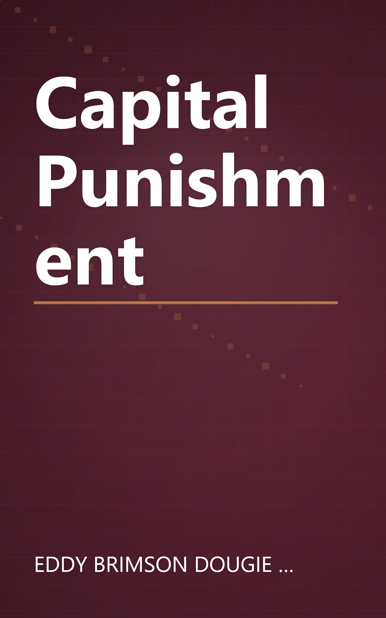 Capital Punishment book cover
