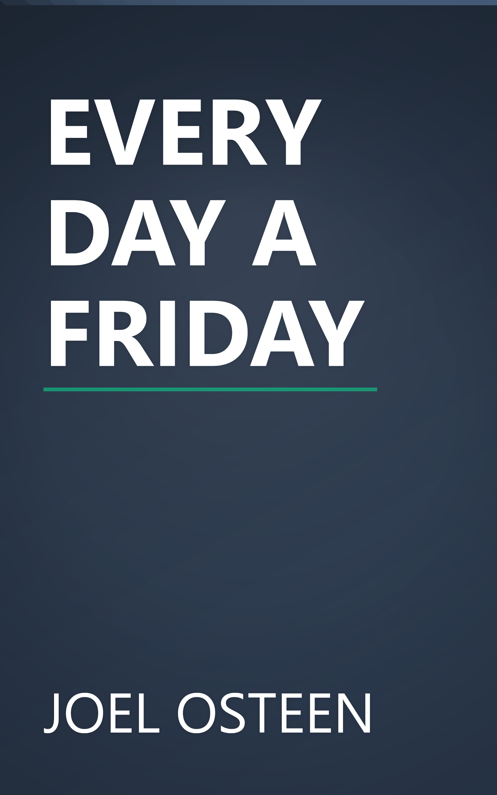 EVERY DAY A FRIDAY book cover