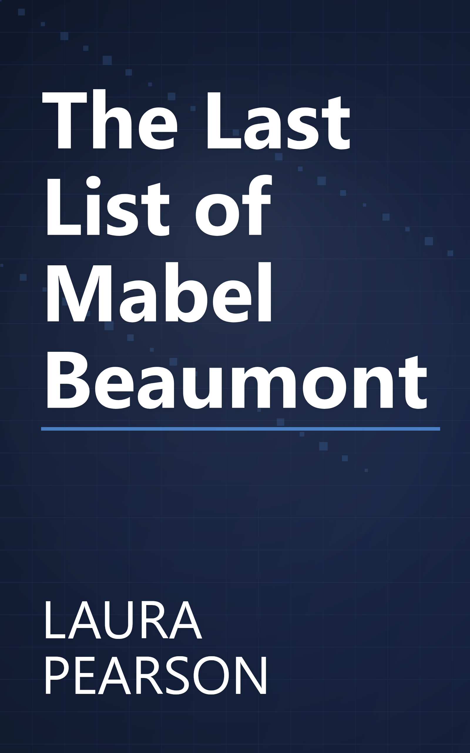 The Last List of Mabel Beaumont book cover