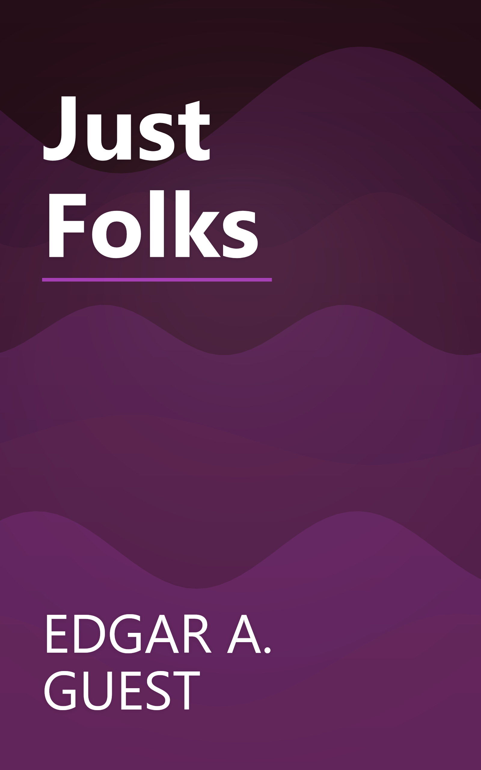 Just Folks book cover
