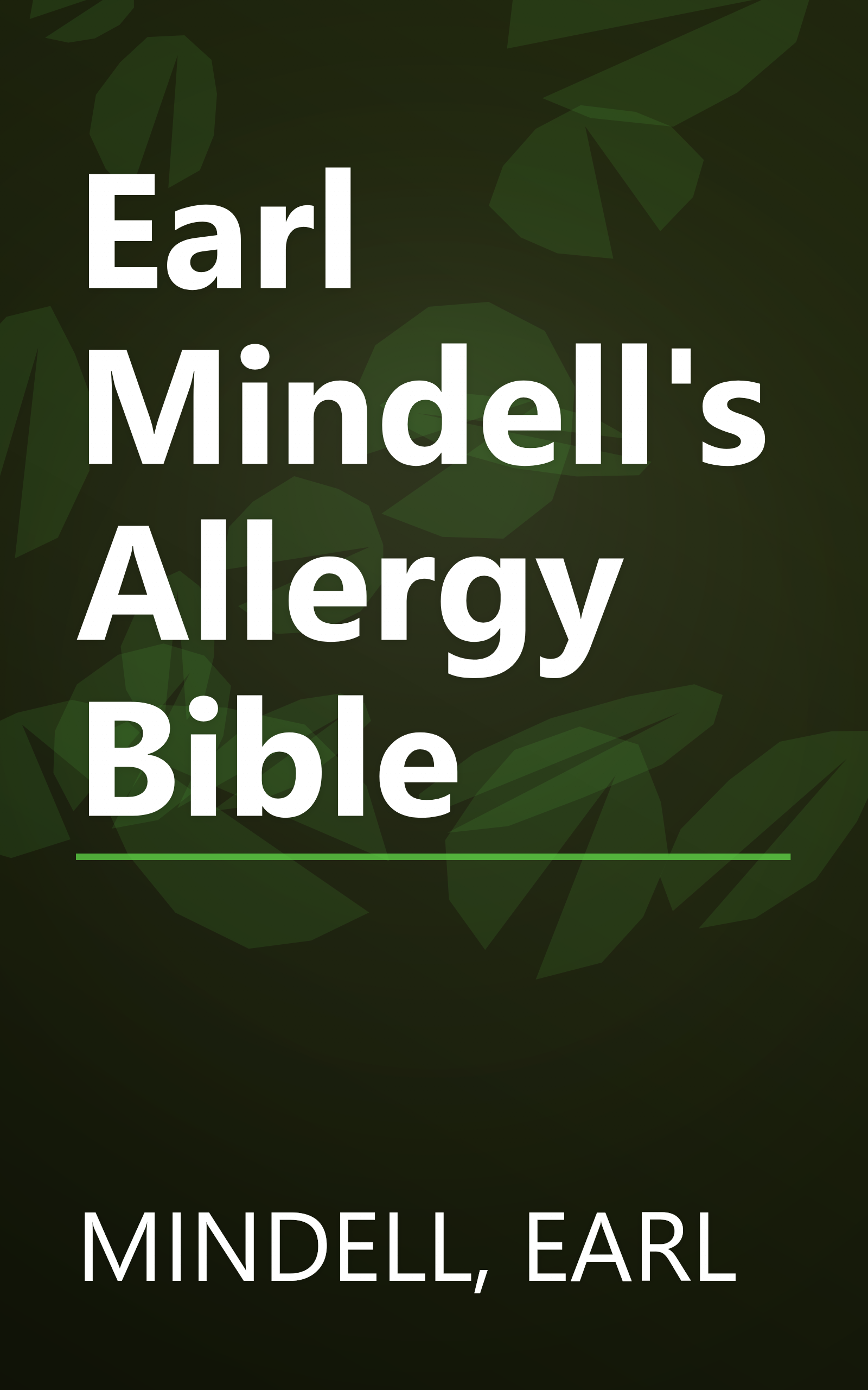 Earl Mindell's Allergy Bible book cover