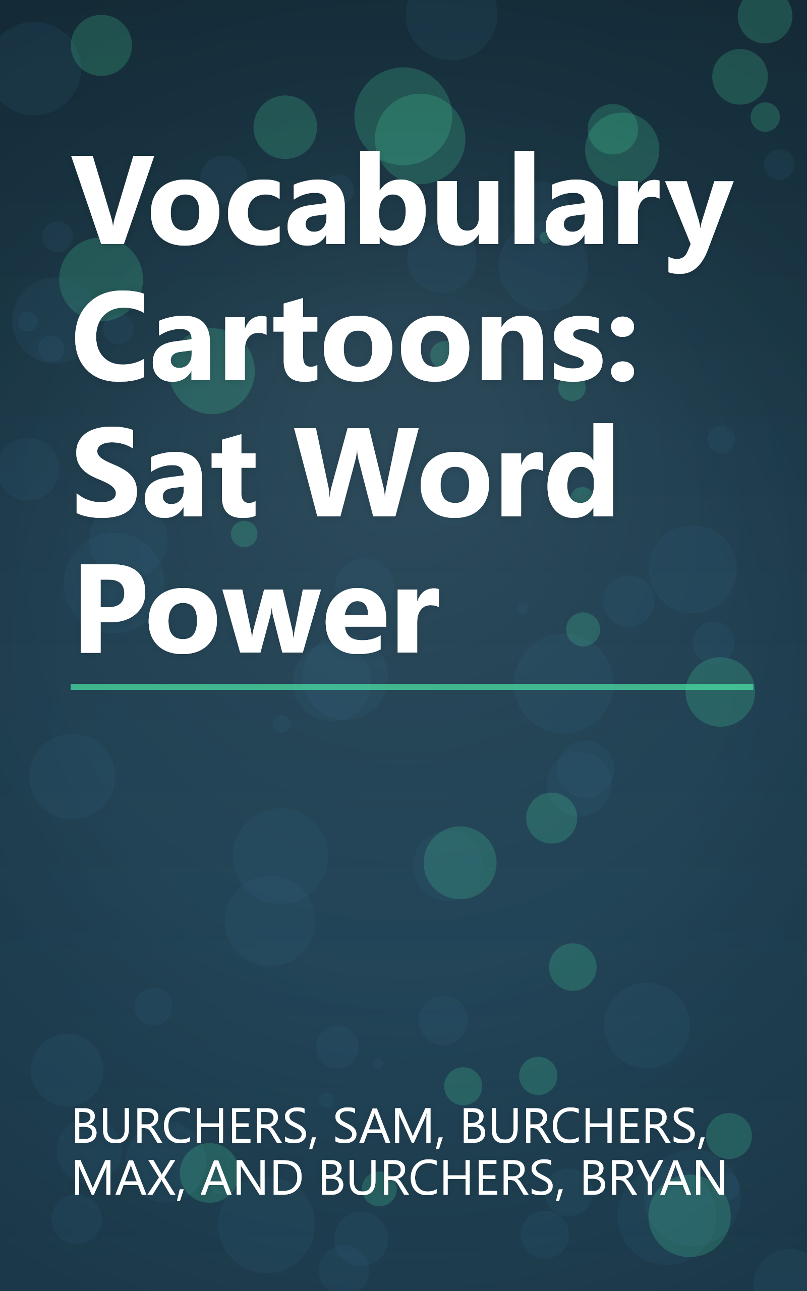 Vocabulary Cartoons: Sat Word Power book cover