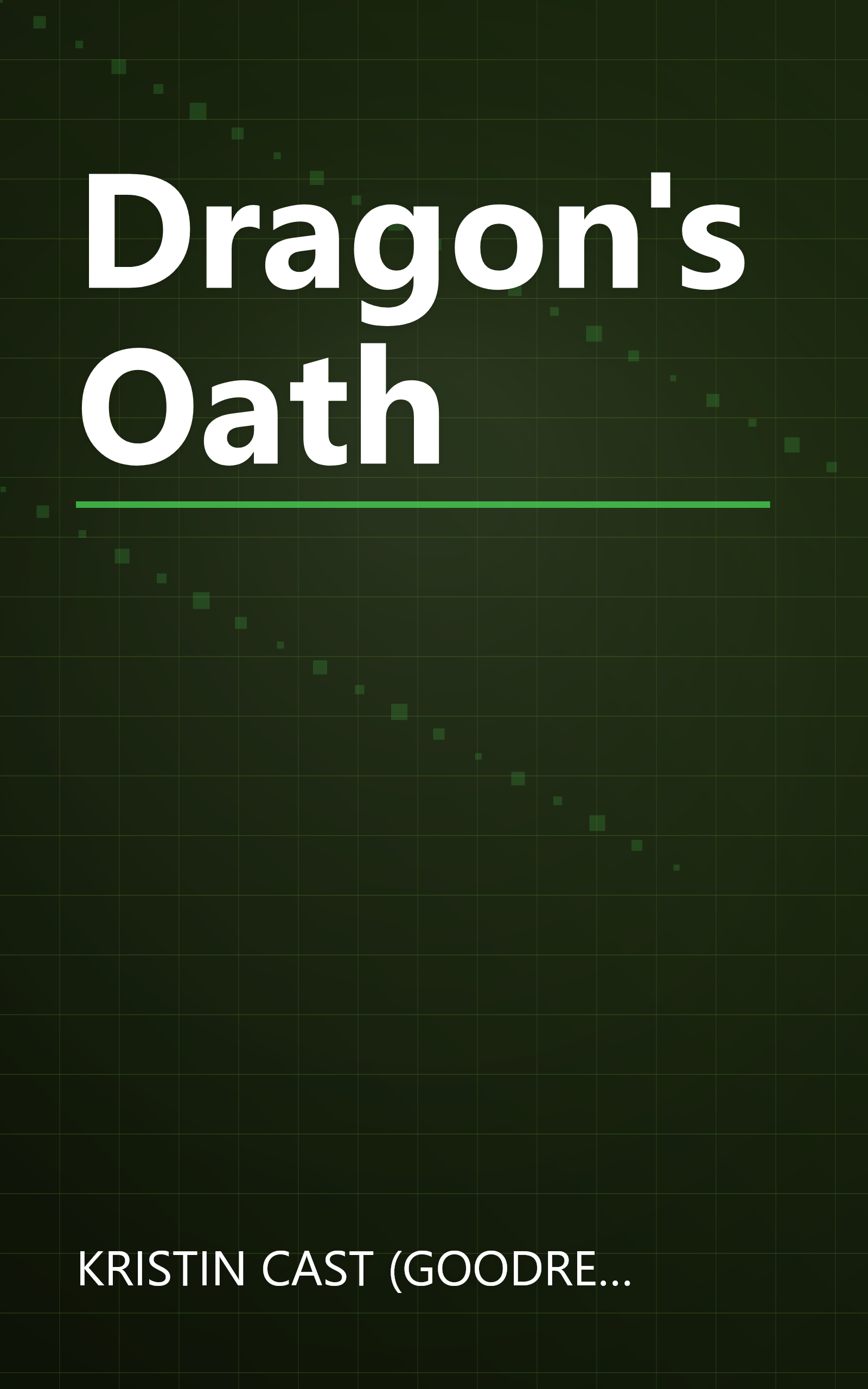 Dragon's Oath book cover